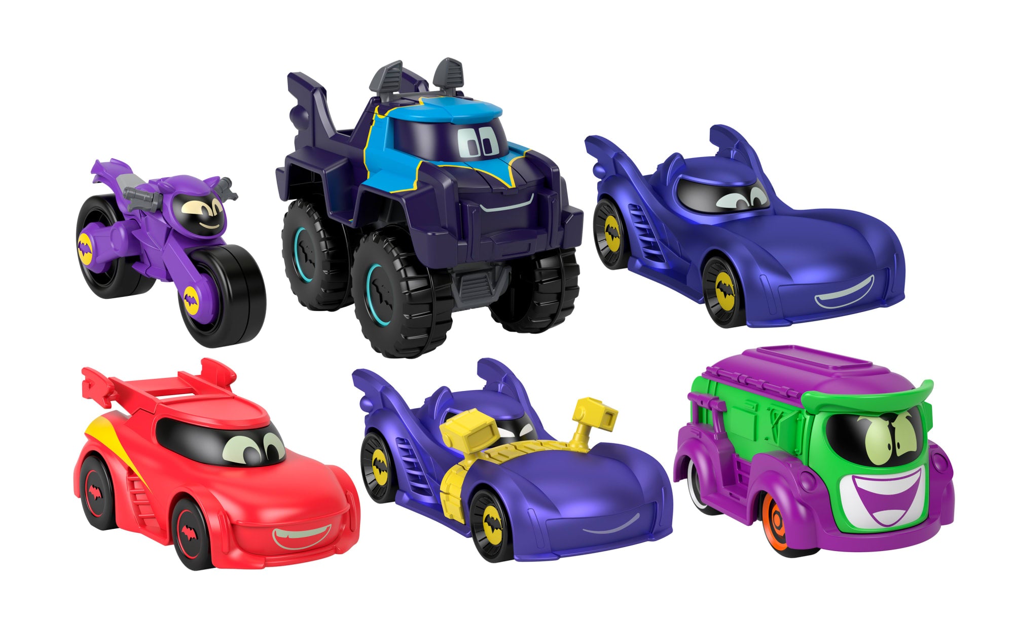 Fisher-Price® Batwheels™ Οχήματα 1:55 (6 Σχέδια) | Mattel