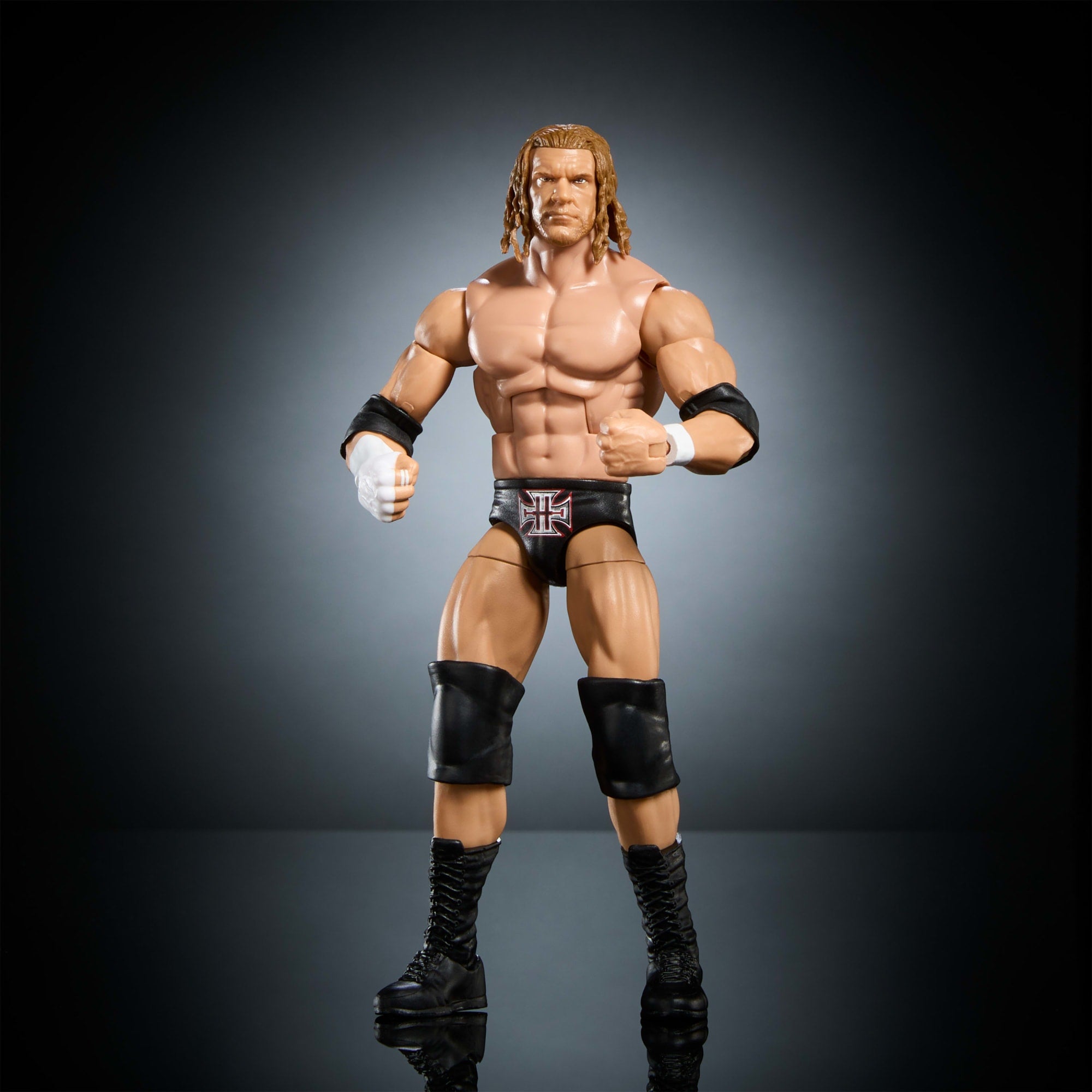 WWE Elite Collection Premium Live Event Triple H Action Figure Set | Mattel
