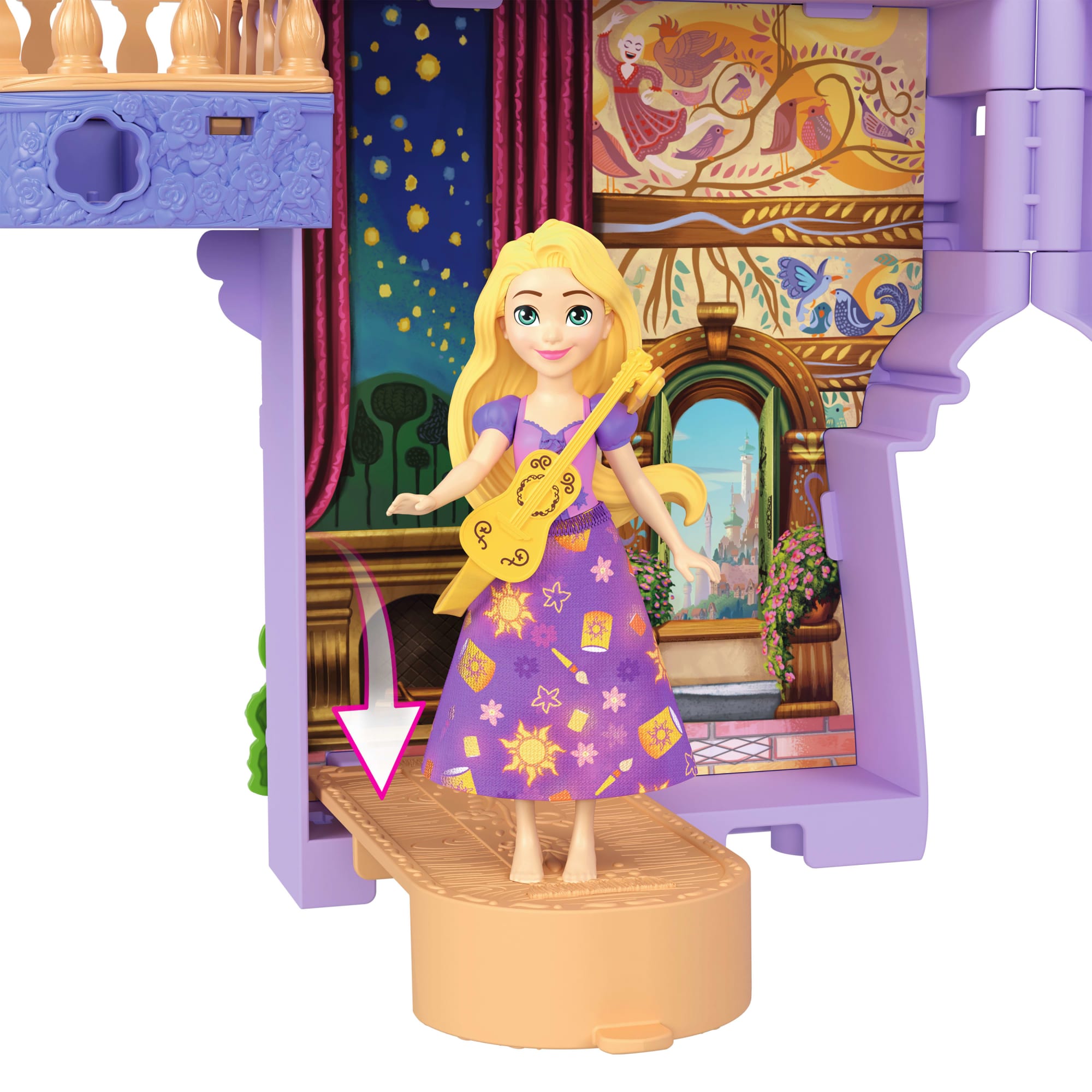 Disney Princess Storytime Stackers Rapunzel Playset | Mattel