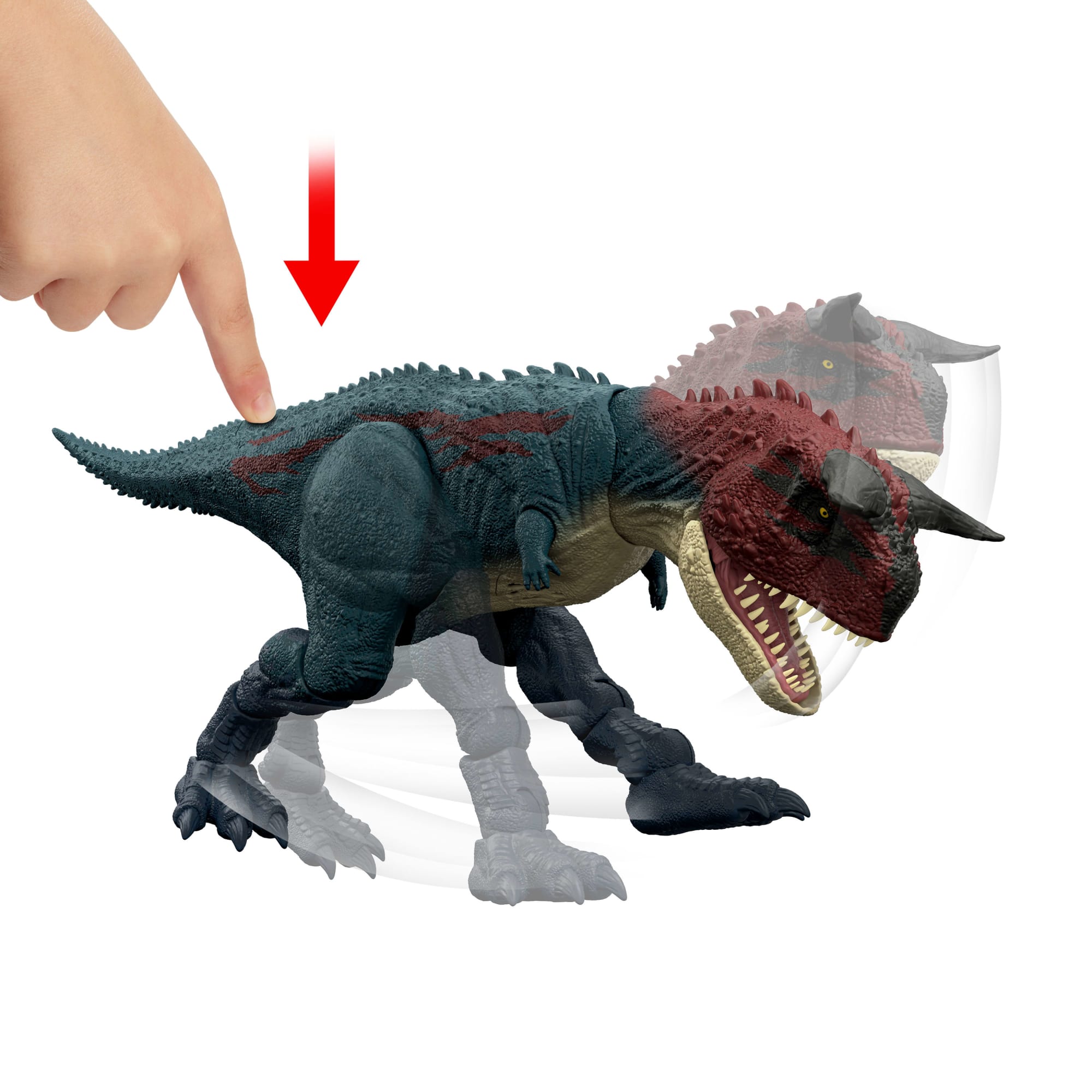 JURASSIC WORLD Carnotaurus Figürü | Mattel