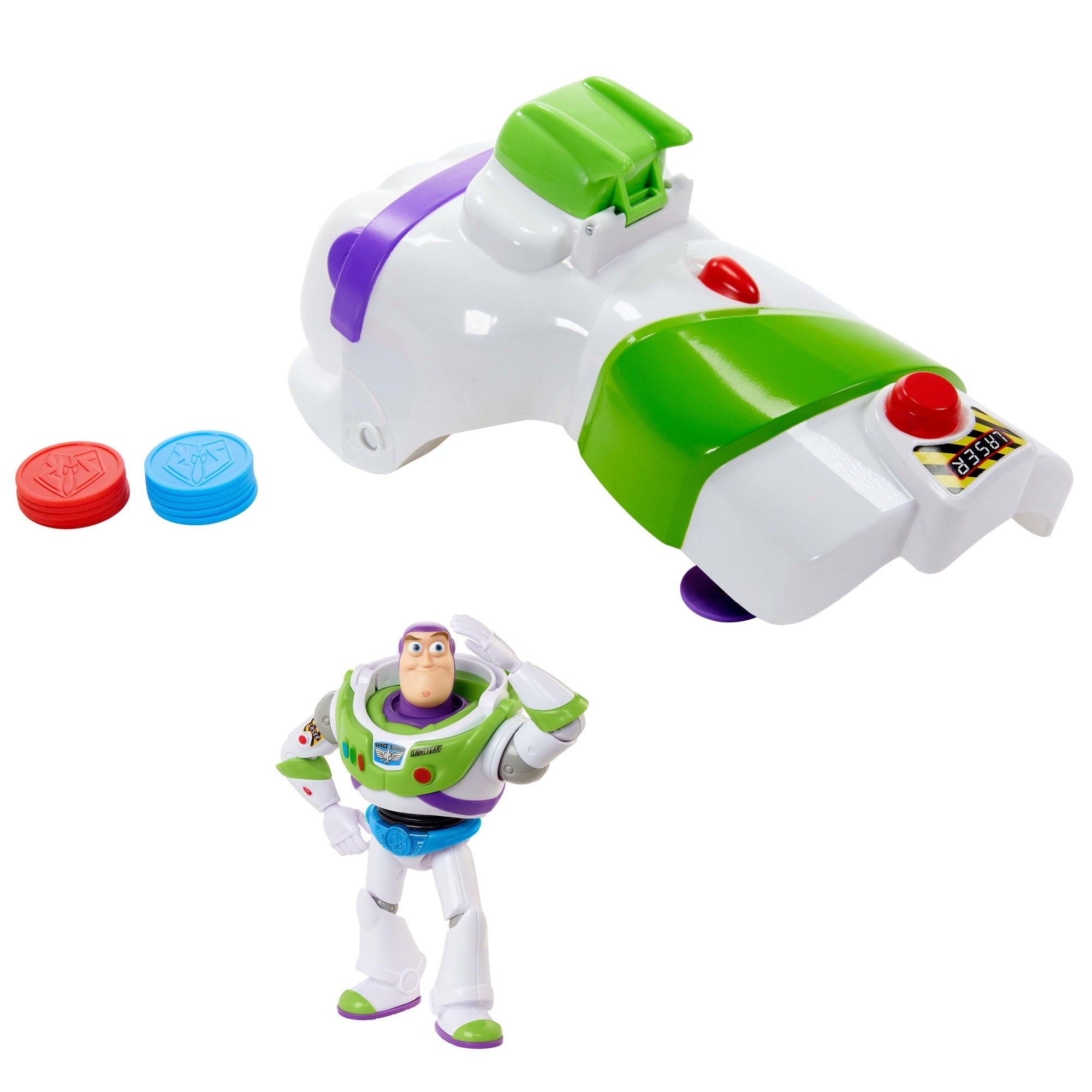 Disney and Pixar Toy Story Buzz Lightyear & Galactic Punch Launcher ...