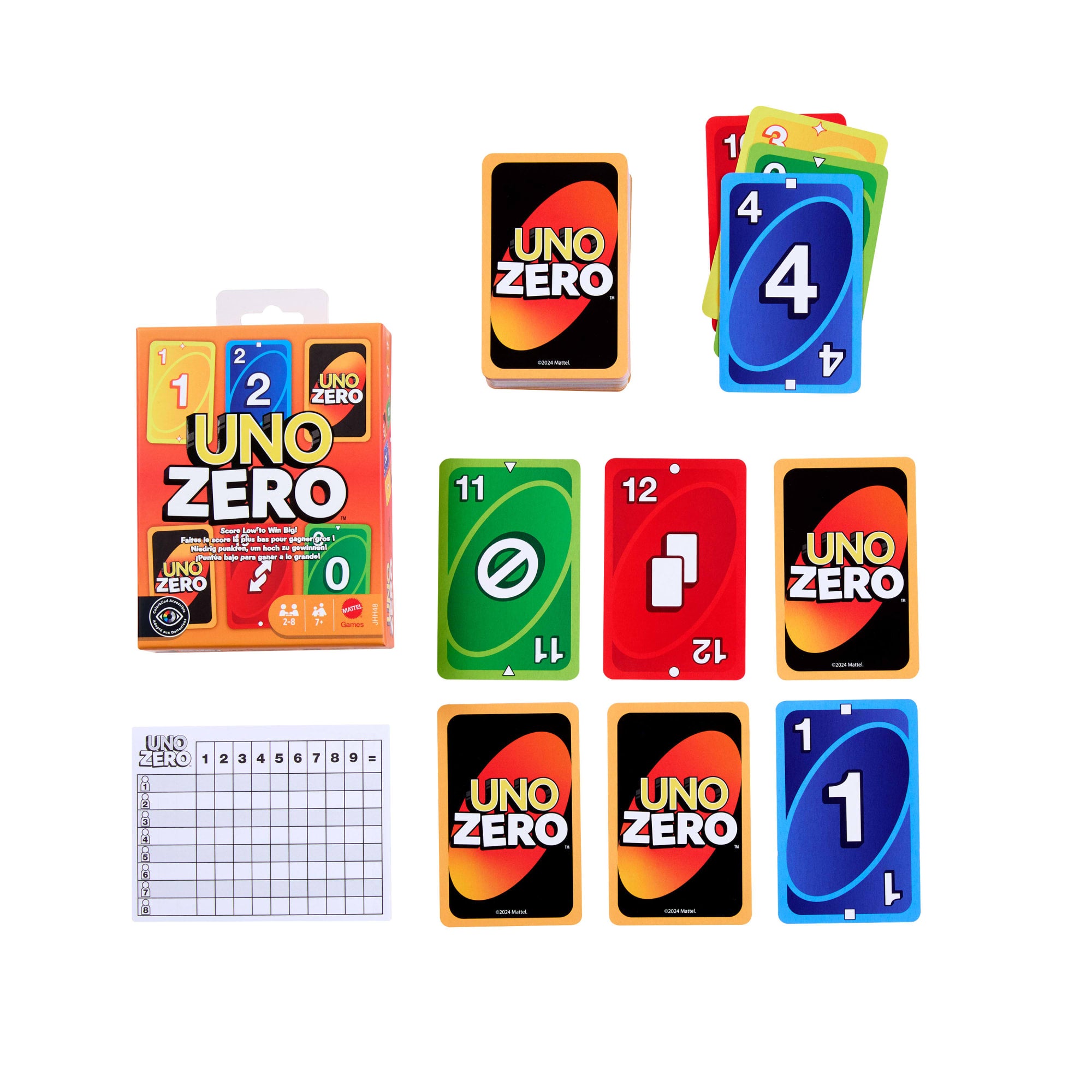 UNO Zero Card Game | Mattel