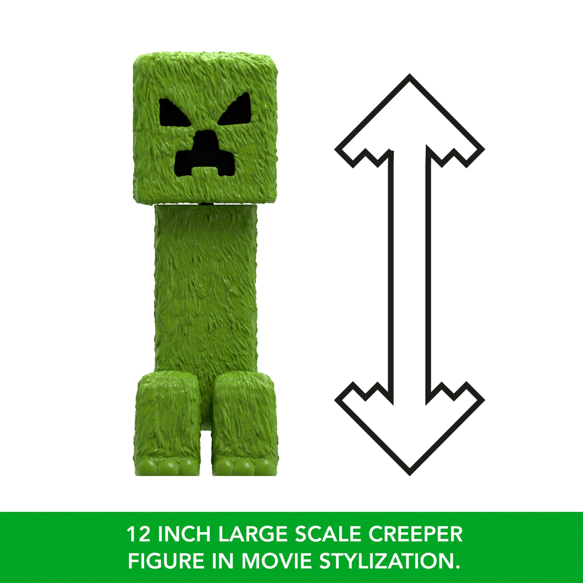 Minecraft Creeper Large-Scale Action Figure | Mattel