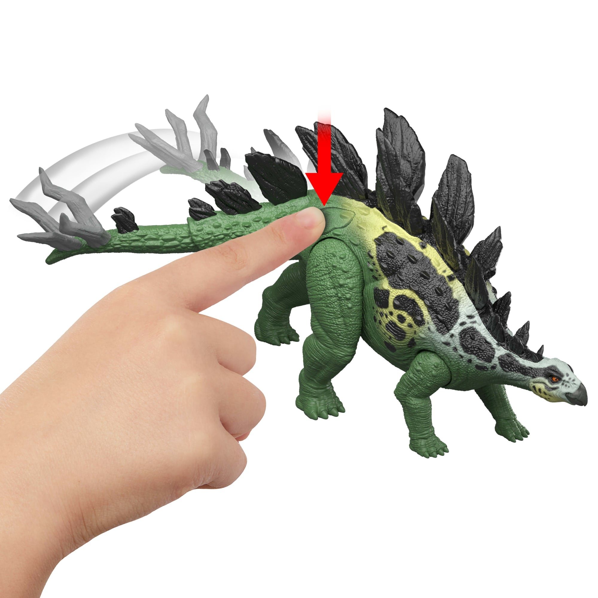 JURASSIC WORLD GIGANTIC THRASHERS Stegosaurus | Mattel