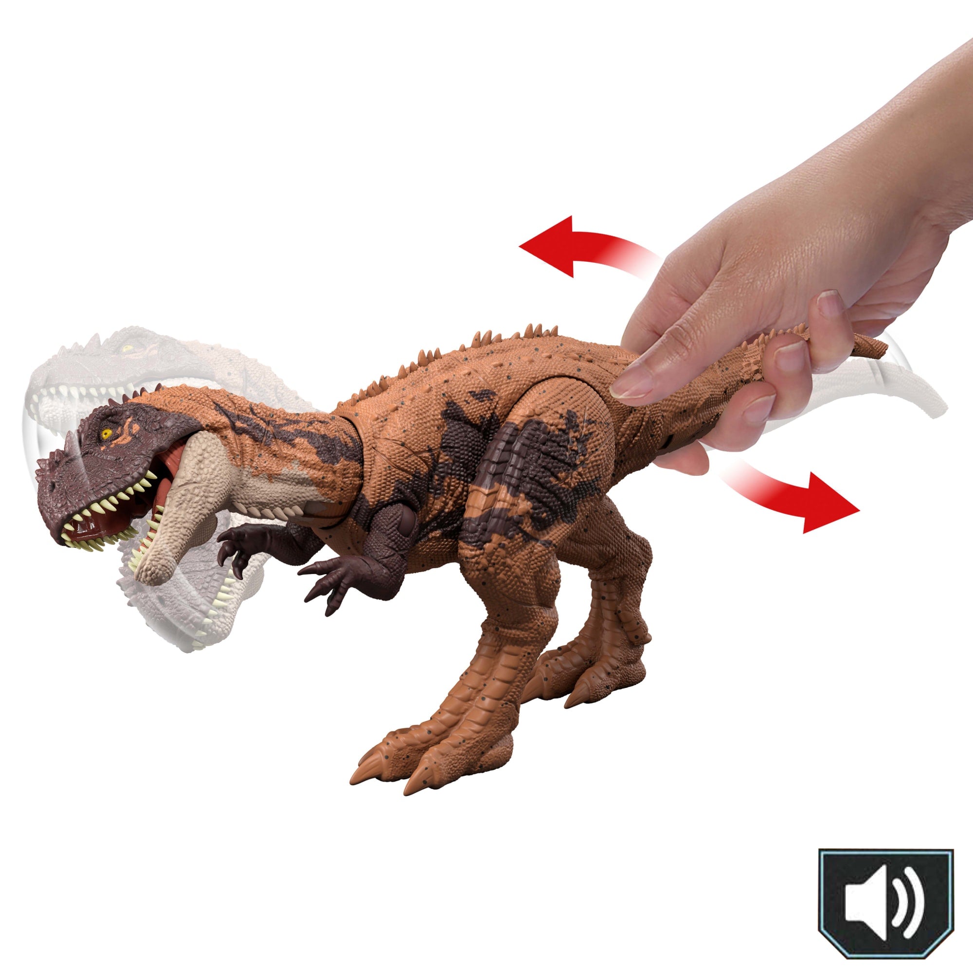 JURASSIC WORLD WILD ROAR Kryptops | Mattel