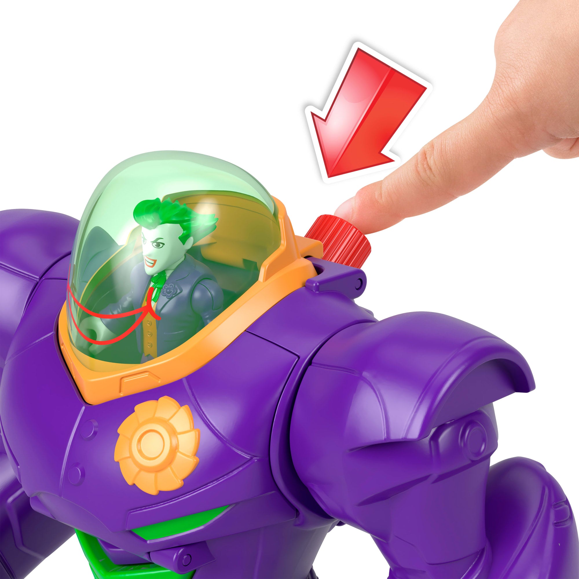 IMAGINEXT DC SUPER FRIENDS Joker Hammer Mech | Mattel