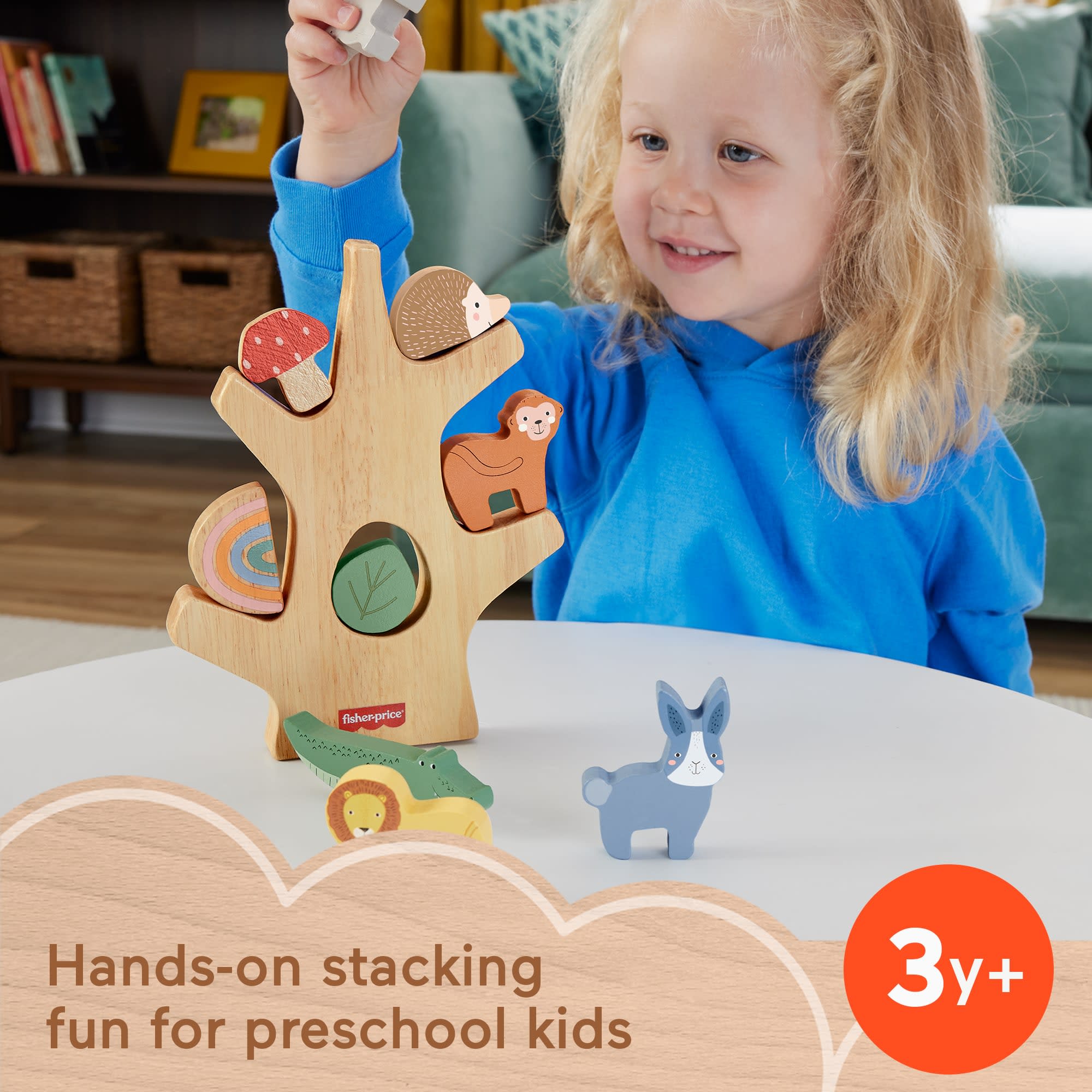 Fisher-Price® Wooden Balance Tree | Mattel