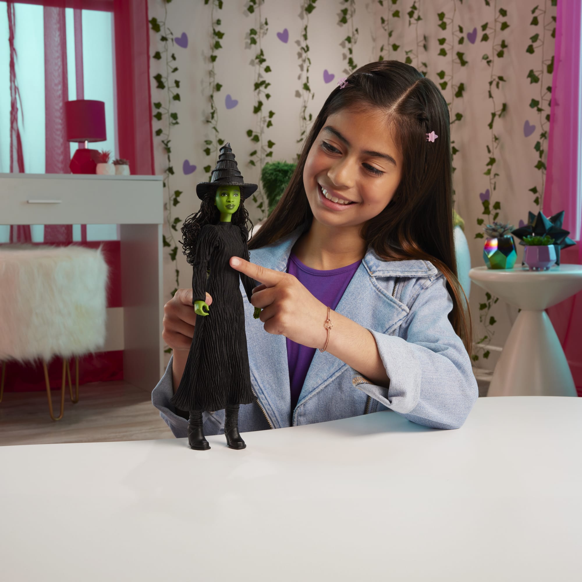 Universal Pictures' Wicked Singing Elphaba Fashion Doll, Posable With ...