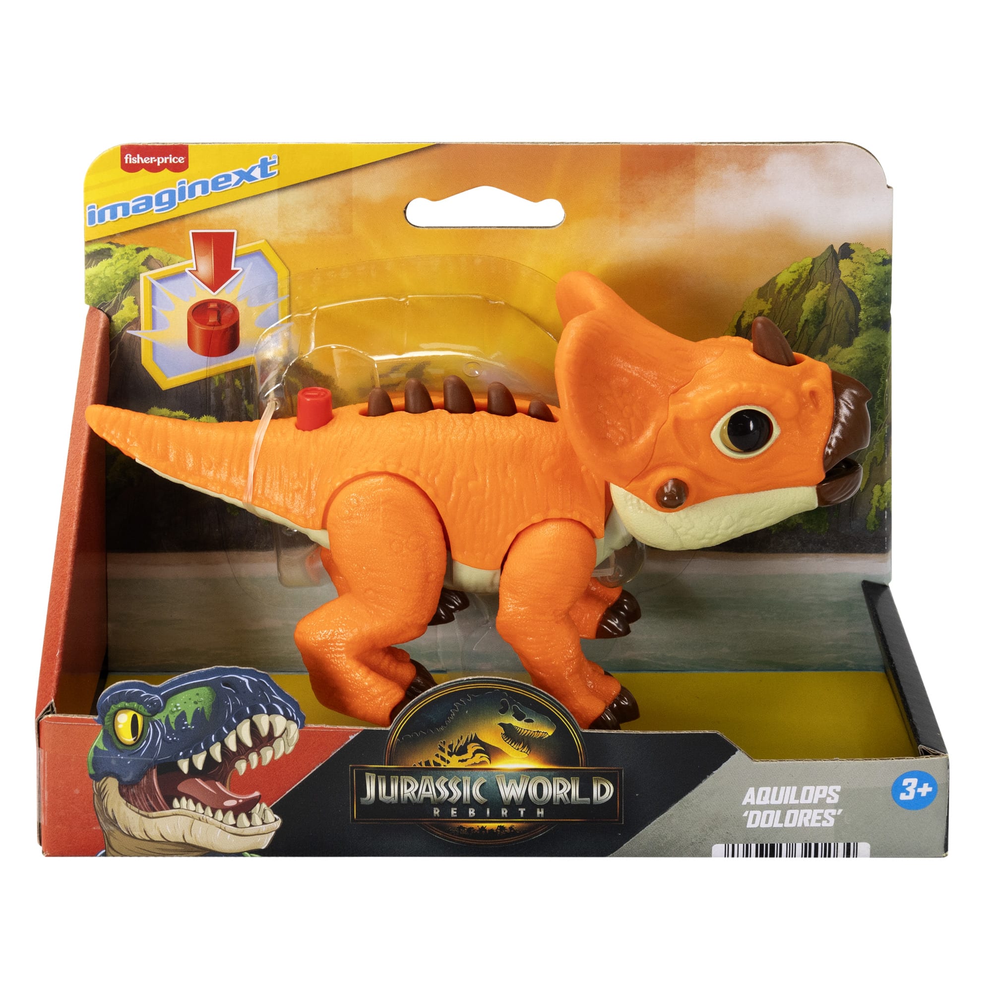 Jurassic World Aqualops Action Figure | Mattel