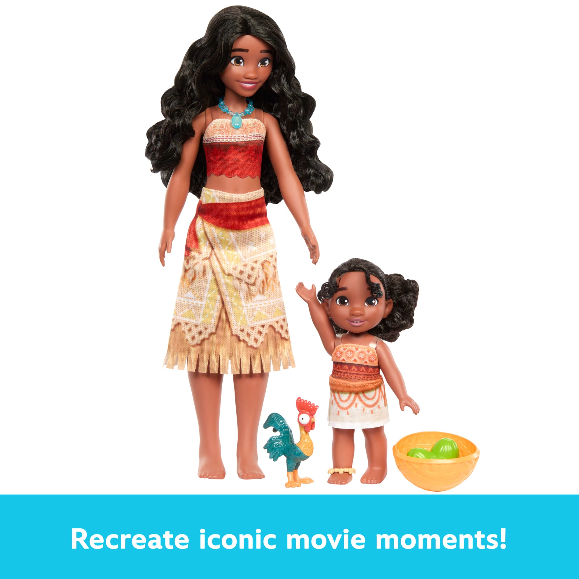 Disney Moana 2 Moana & Simea Sister Set | Mattel