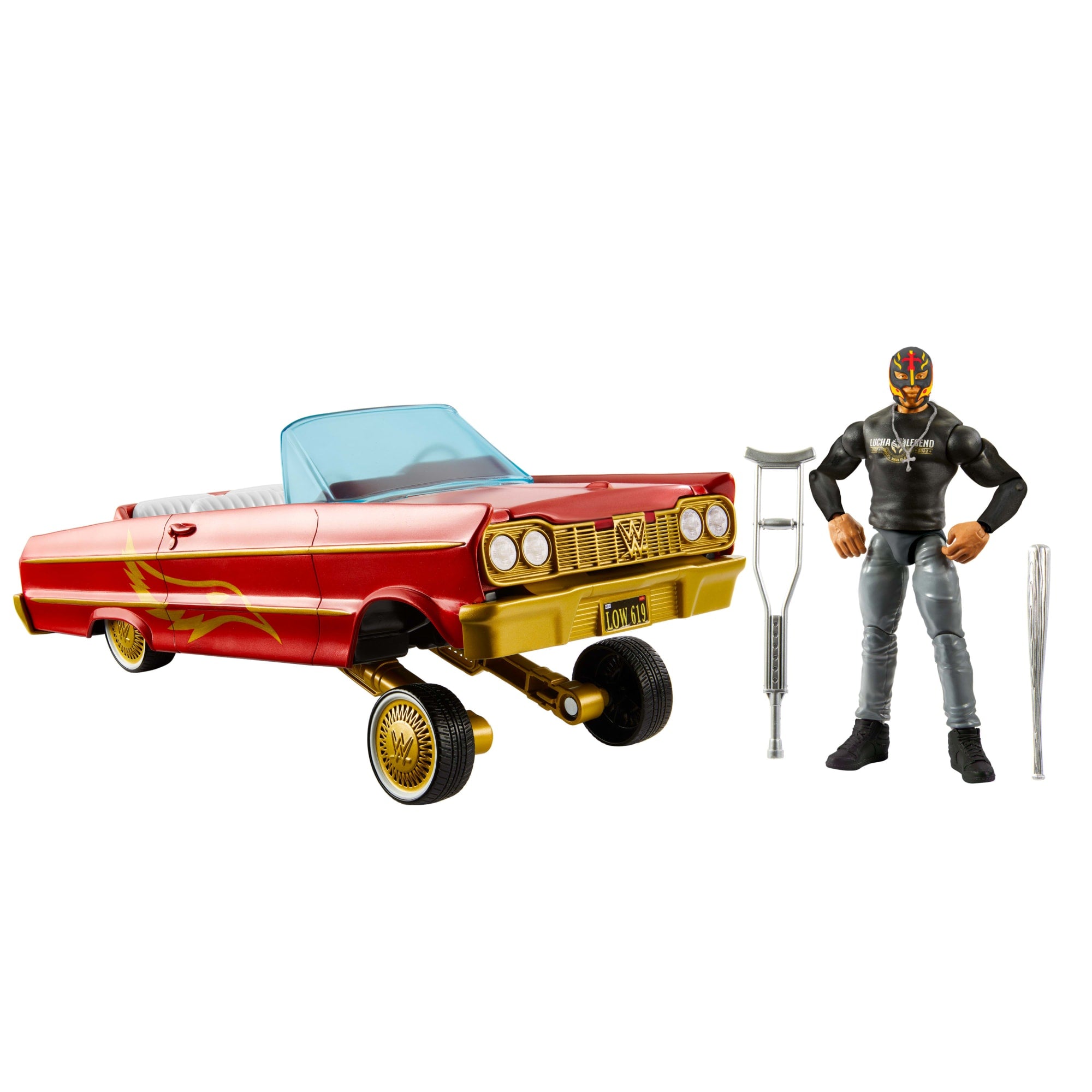 WWE Lucha Low Rider Vehicle | Mattel
