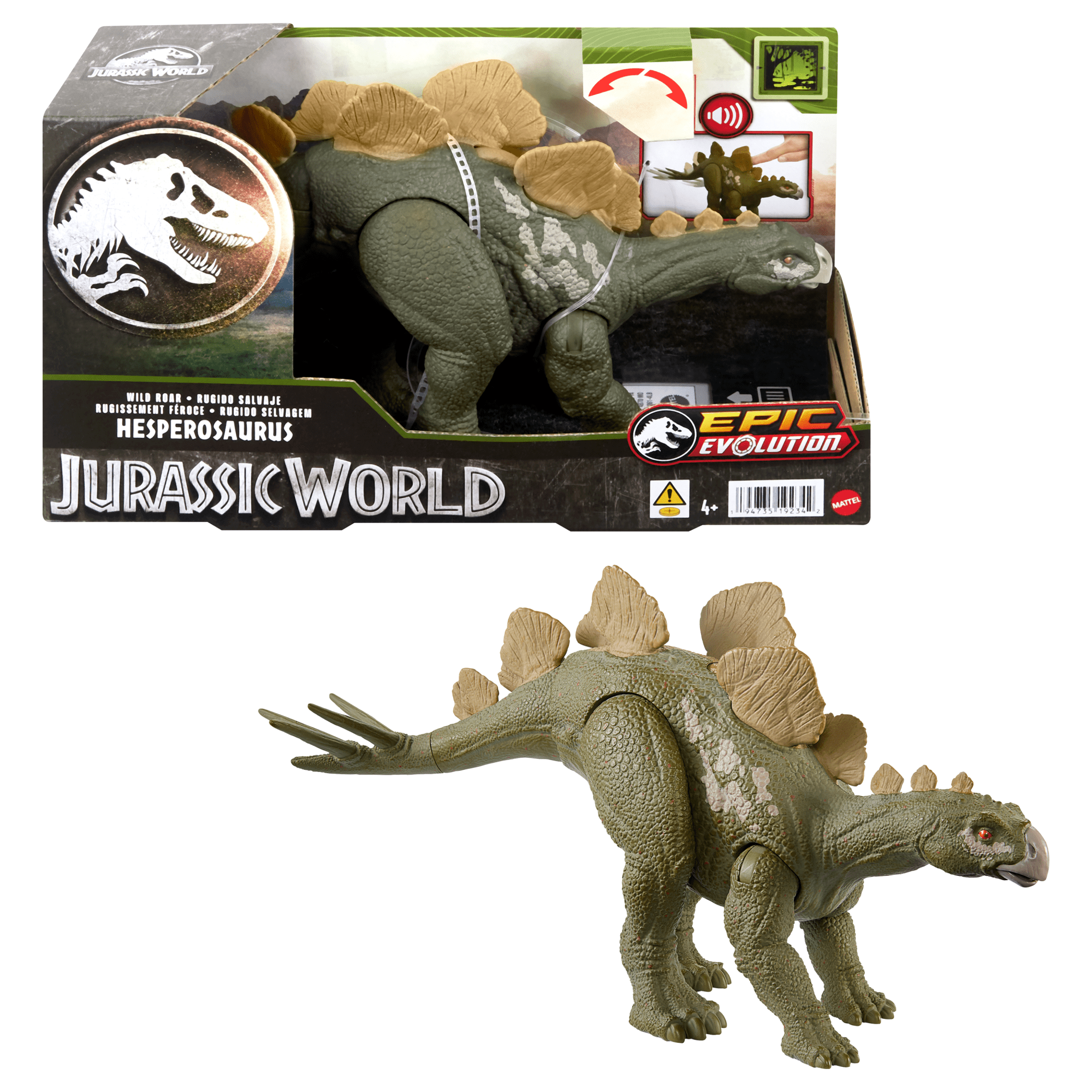 Jurassic World Wild Roar Dinosaurio surtido | Mattel