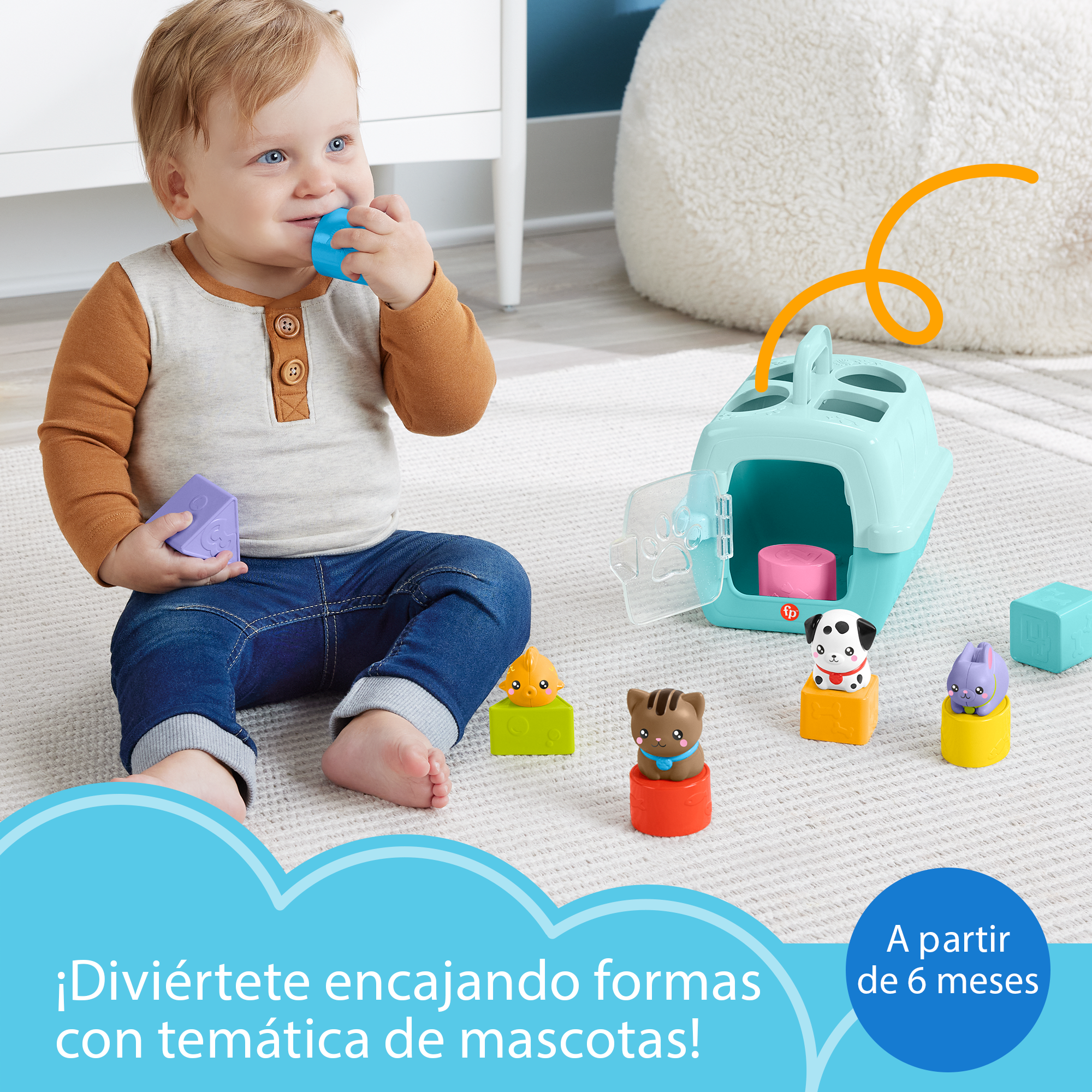 Juguete para clasificar formas Transportín Clasifica y guarda de FP ...