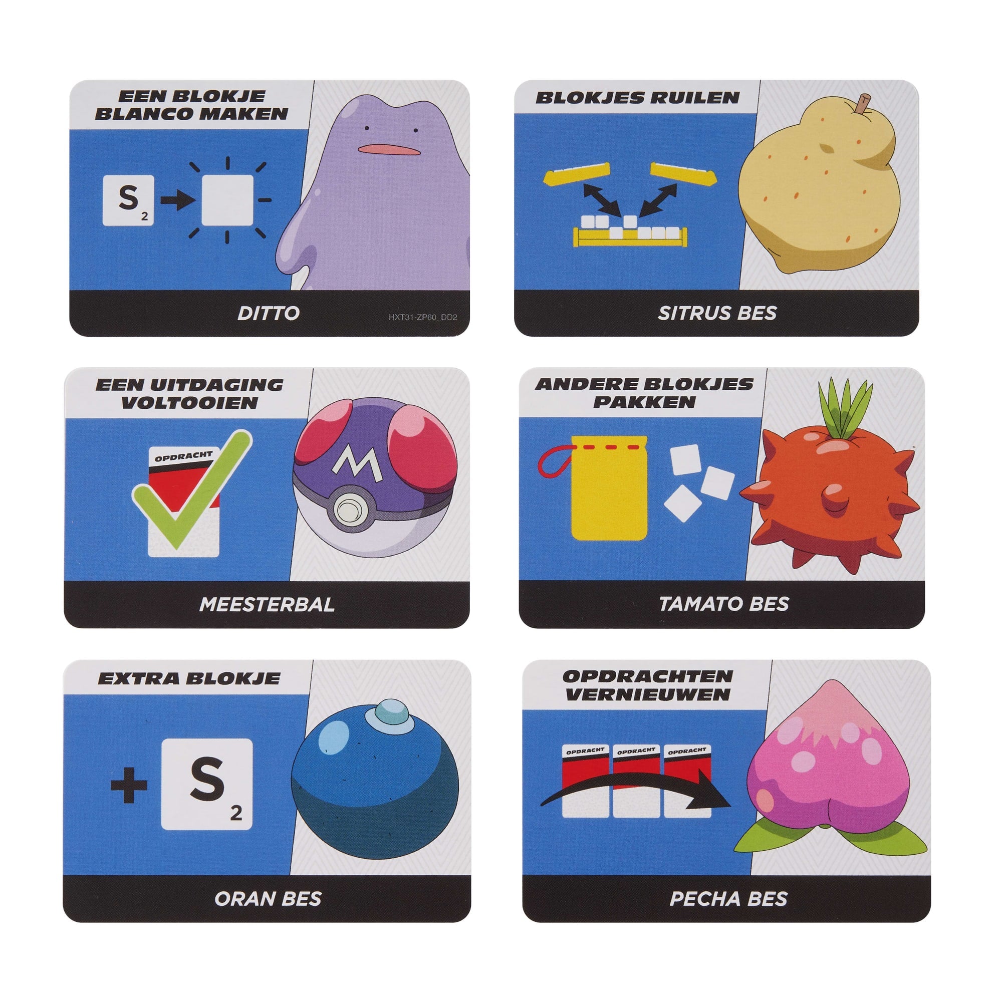 Scrabble Pokémon bordspel, klassiek woordspel voor families met twee ...
