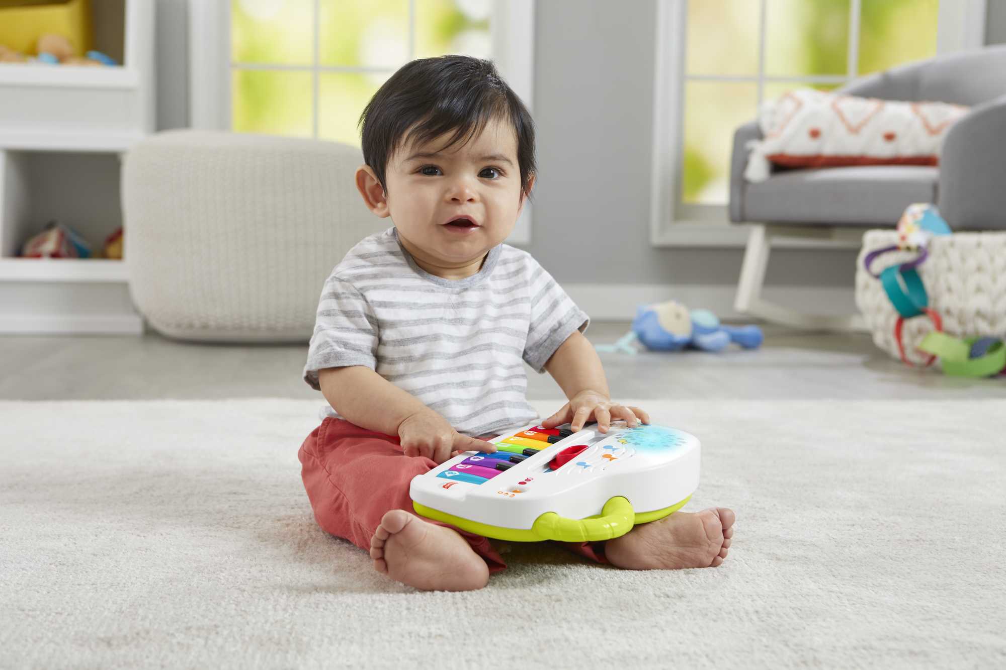 Fisher-Price Silly Sounds Light-Up Piano Toy | MATTEL