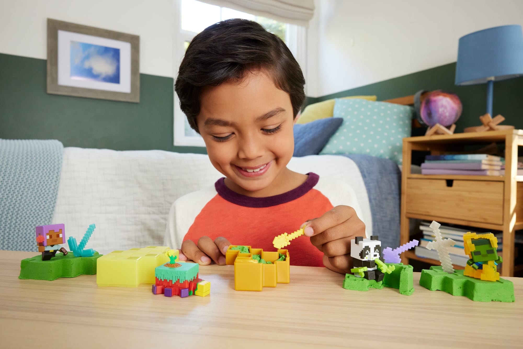 Minecraft Mini Madencilik figür koleksiyonu (karakterler farklılık ...