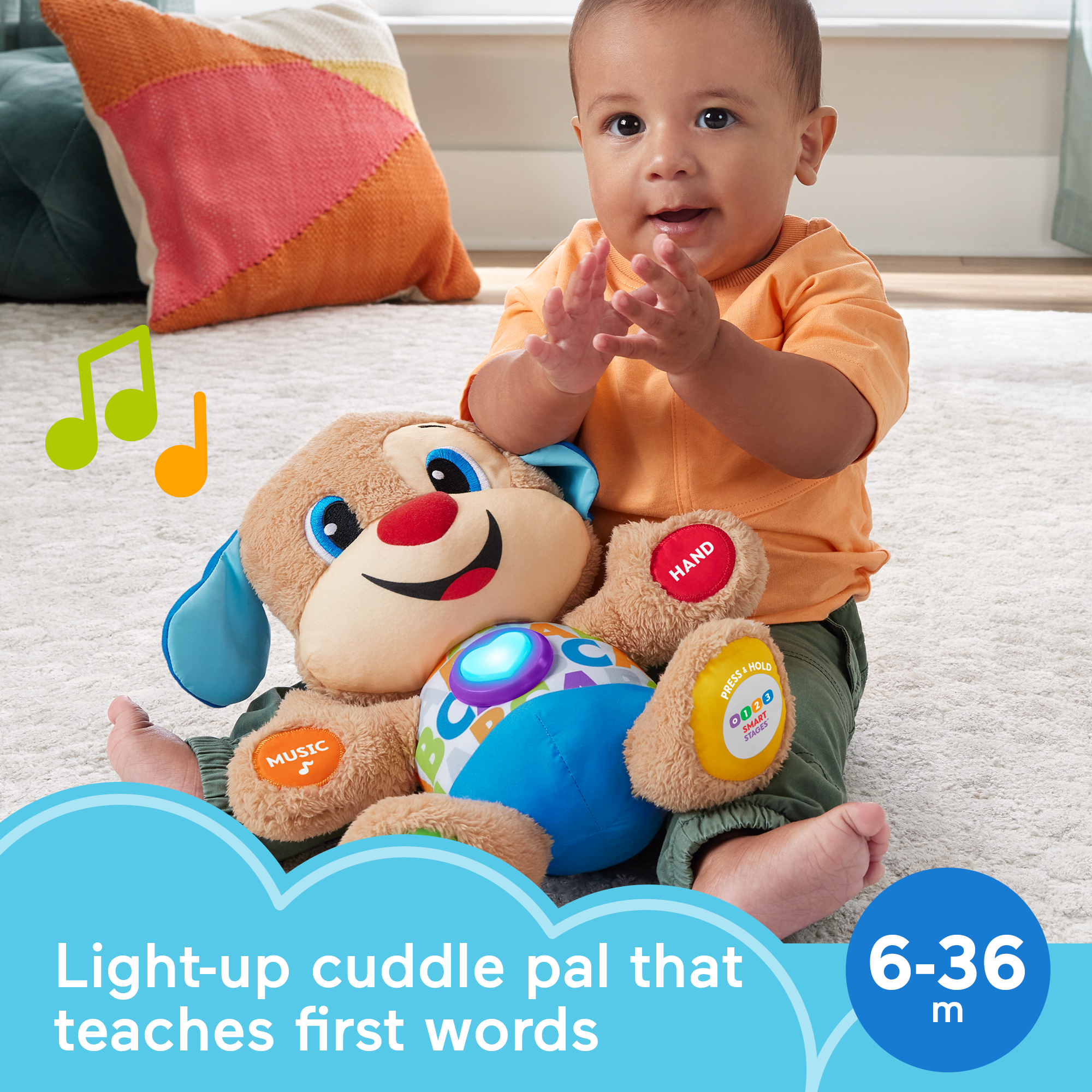 Fisher-Price® Laugh & Learn™ Smart Stages™ Puppy | Mattel