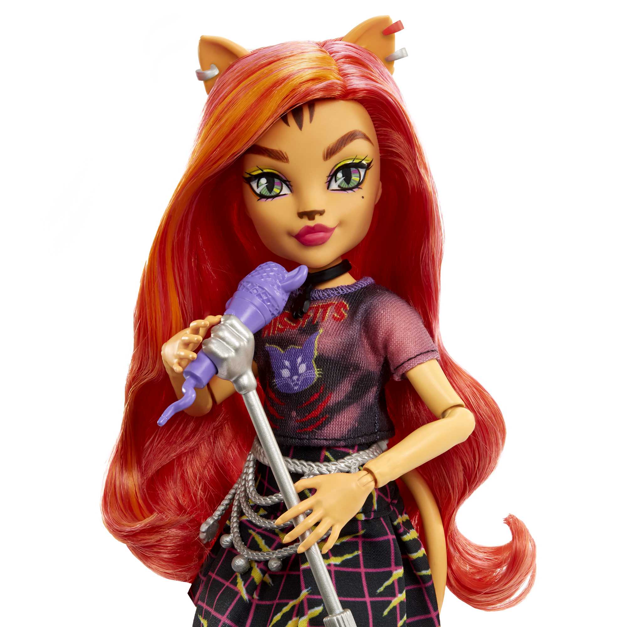Monster High Toralei Stripe Doll With Pet And Accessories | Mattel