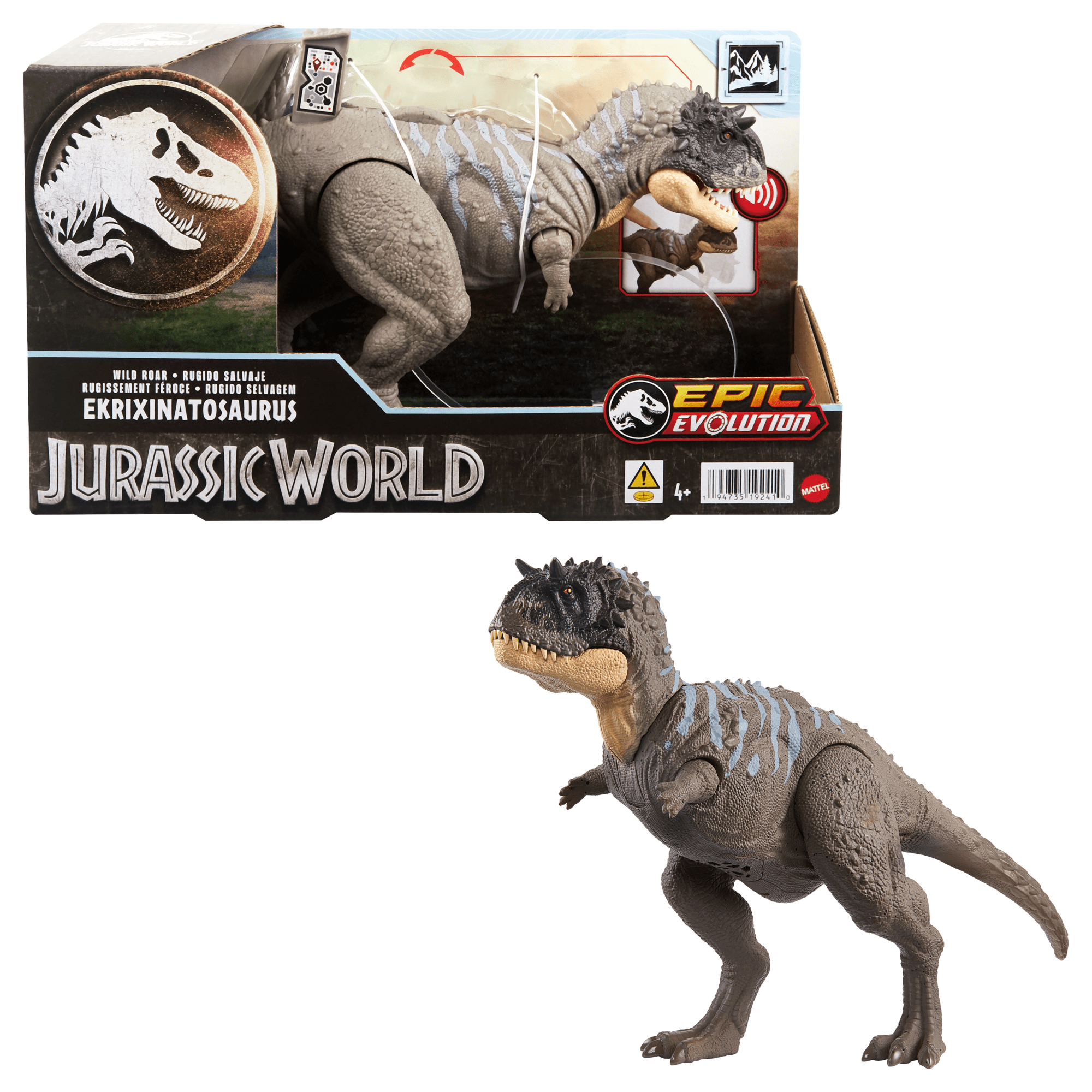 JURASSIC WORLD WILD ROAR Assortment | Mattel