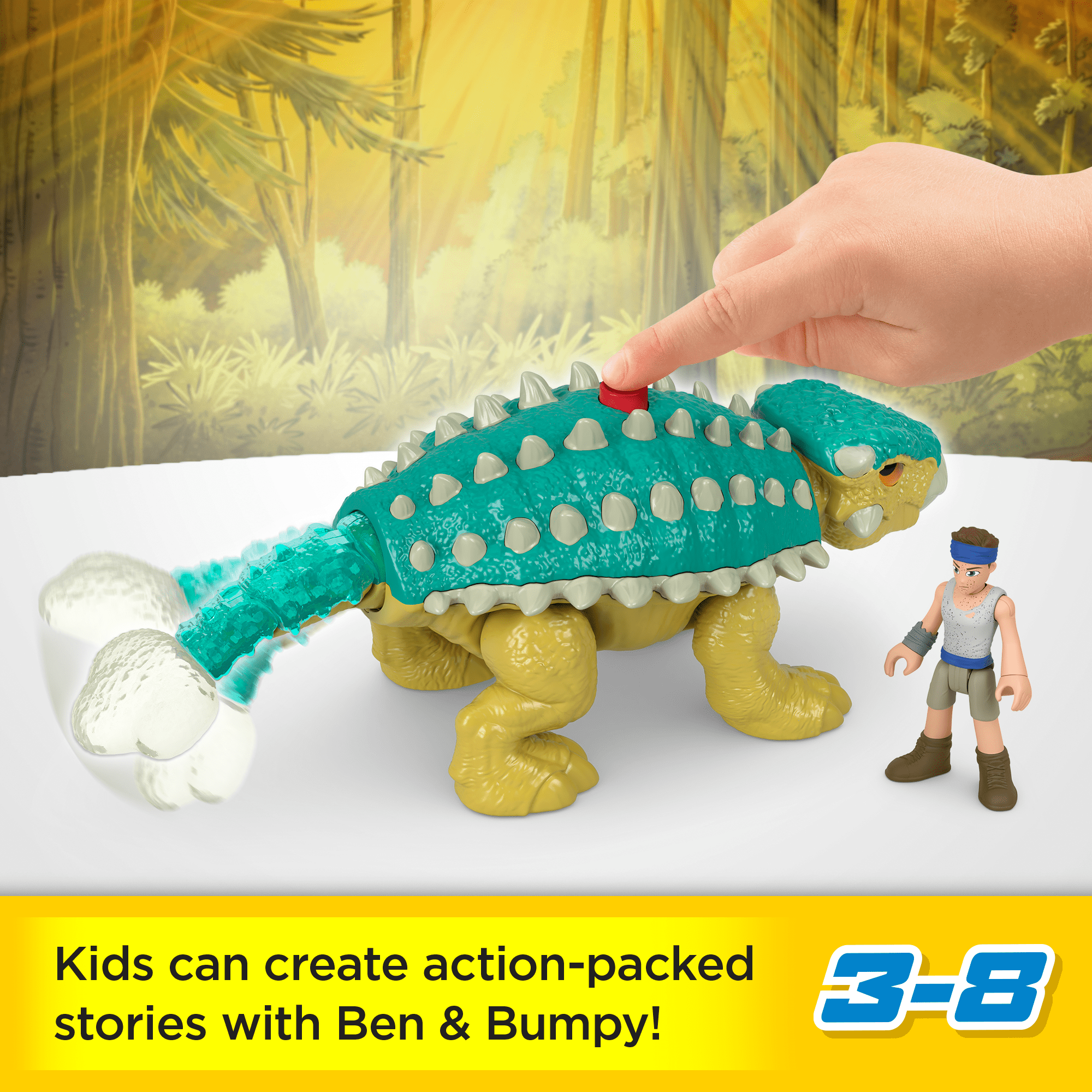 Imaginext® Jurassic World™ Bumpy & Ben | Mattel