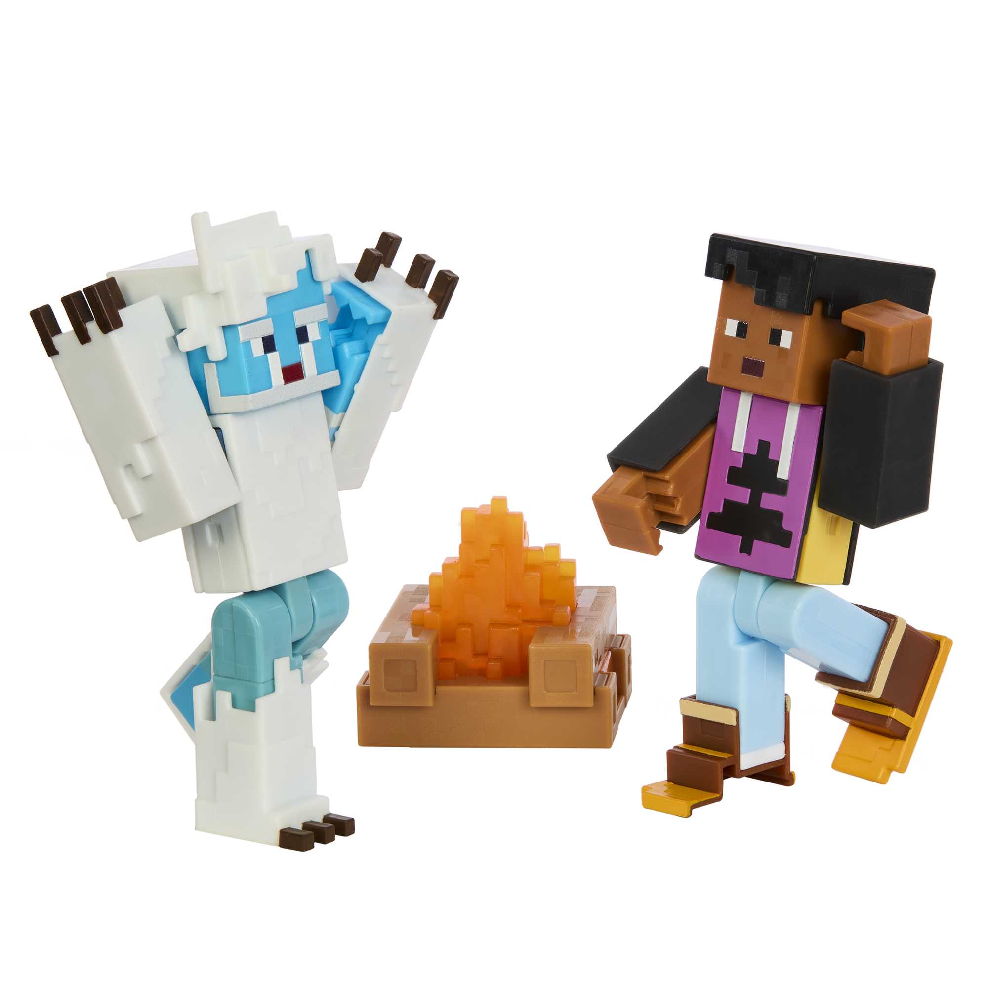 Minecraft Creator Series Mount Enderwood Yeti Scare Story Pack Figures ...
