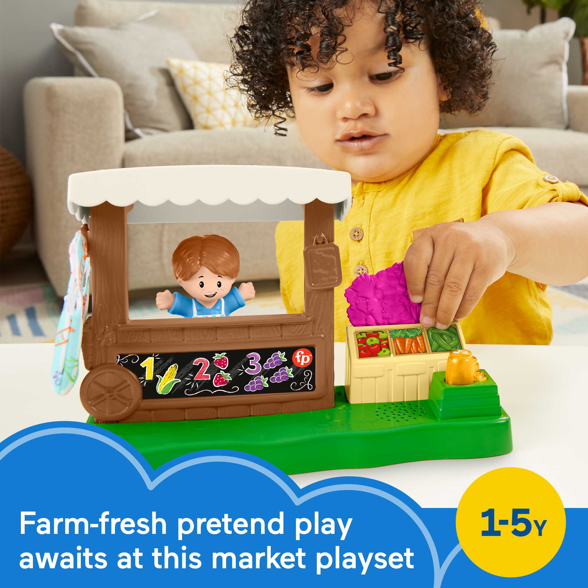 Fisher-Price Little People Farmers Market | HCC65 | MATTEL