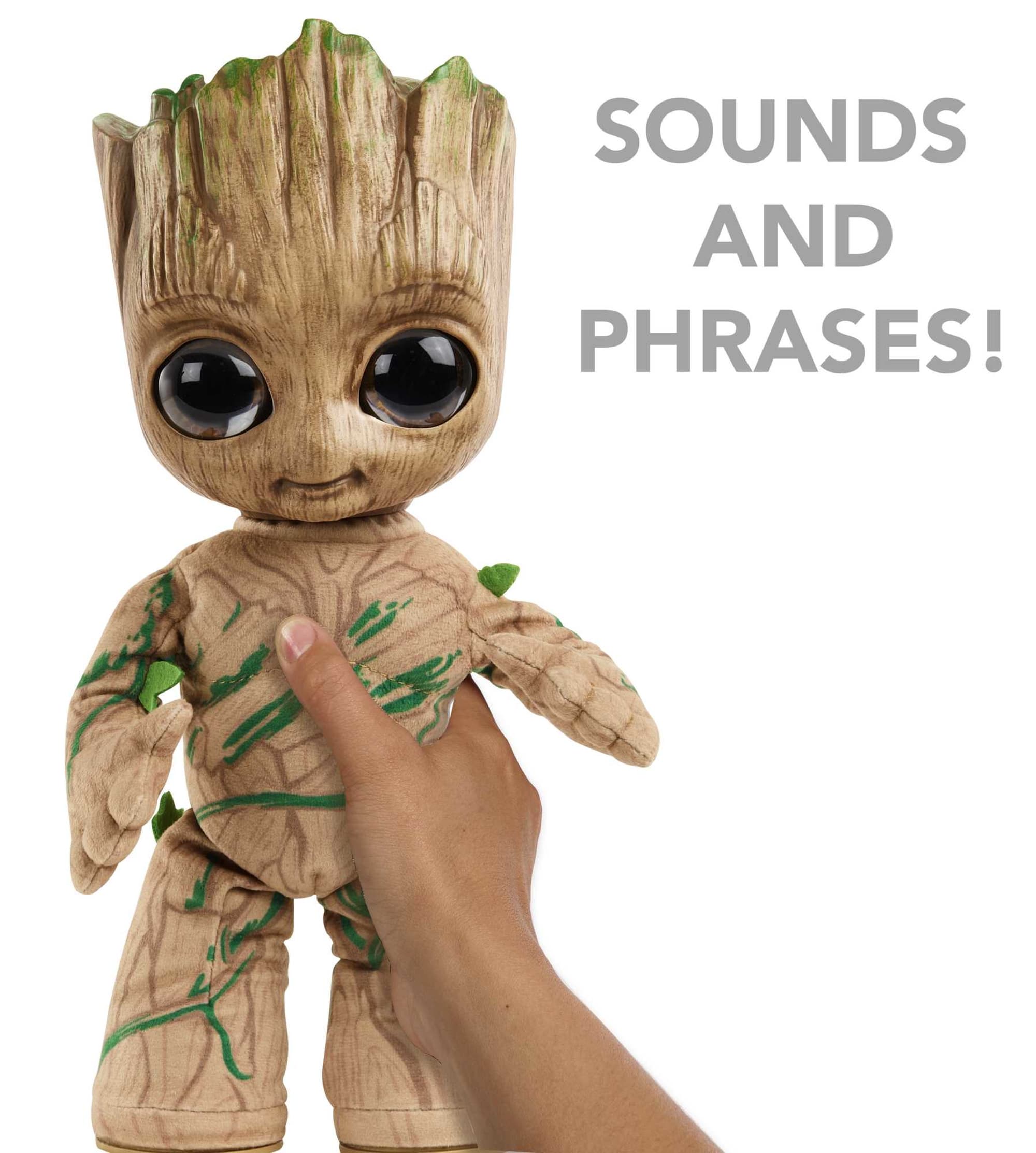 Marvel I Am Groot Groovin' Groot Feature Plush | HJM23 | MATTEL