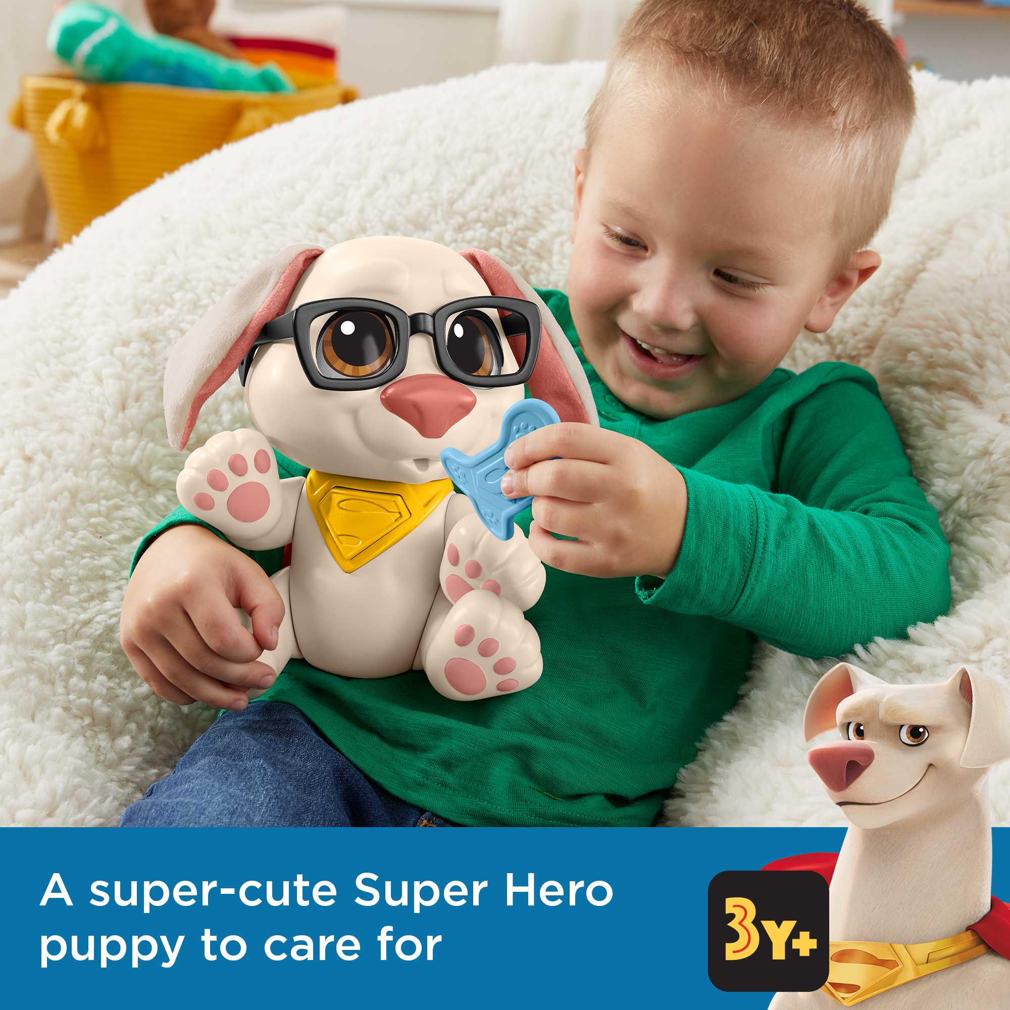 Fisher-Price DC League of Super-Pets Baby Krypto | MATTEL