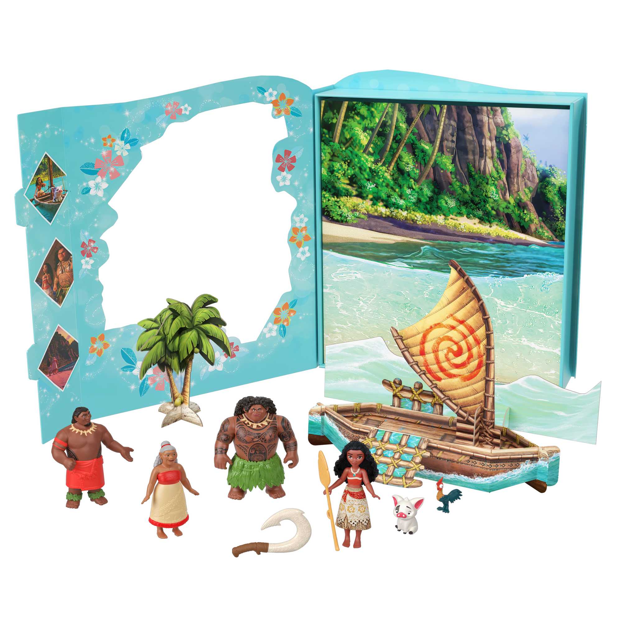 Disney Princess Moana Classic Storybook Set | HLW90 | MATTEL