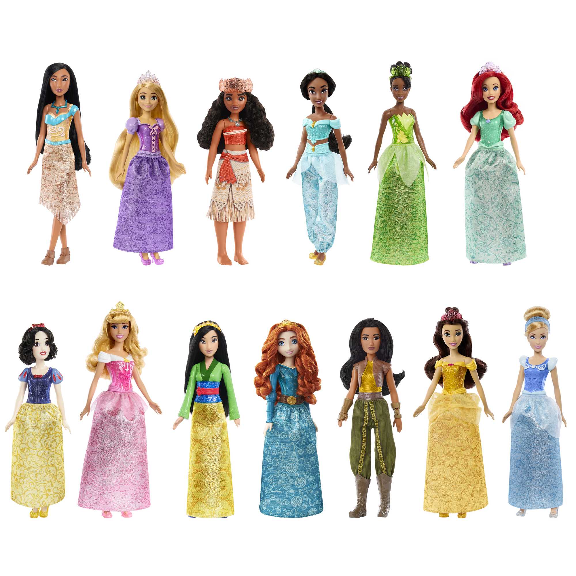 Disney Princesas Juguetes, muñecas de moda y accesorios | HLW02 | MATTEL