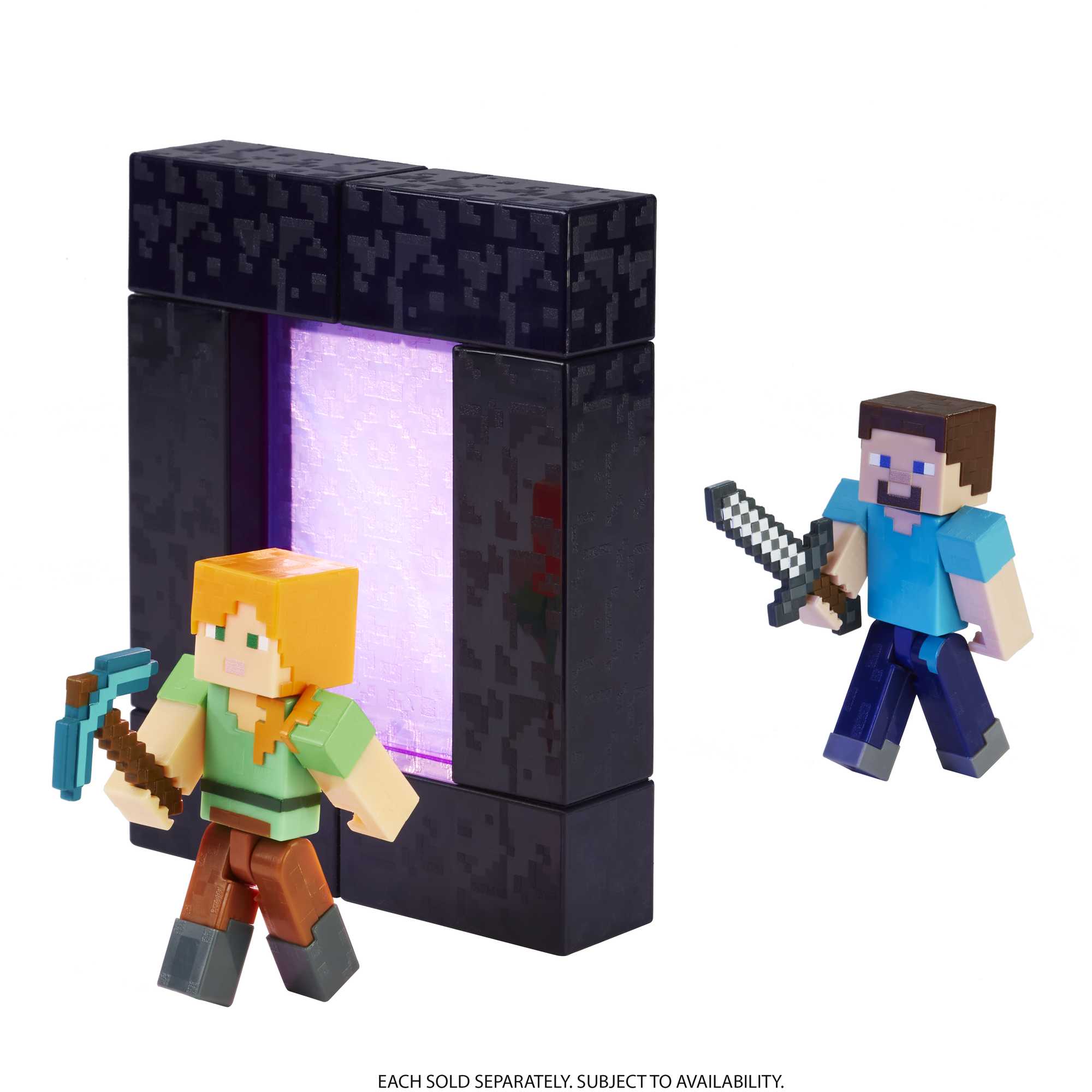 Minecraft Craft-A-Block Assortiment Figuren, authentiek personage ...