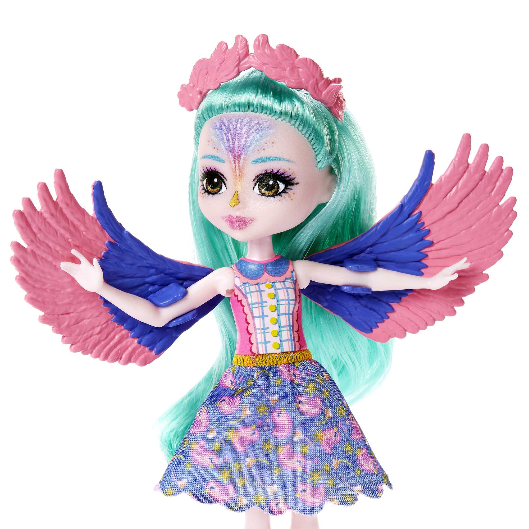 Enchantimals City Tails Main Street Filia Finch Family Dolls | MATTEL