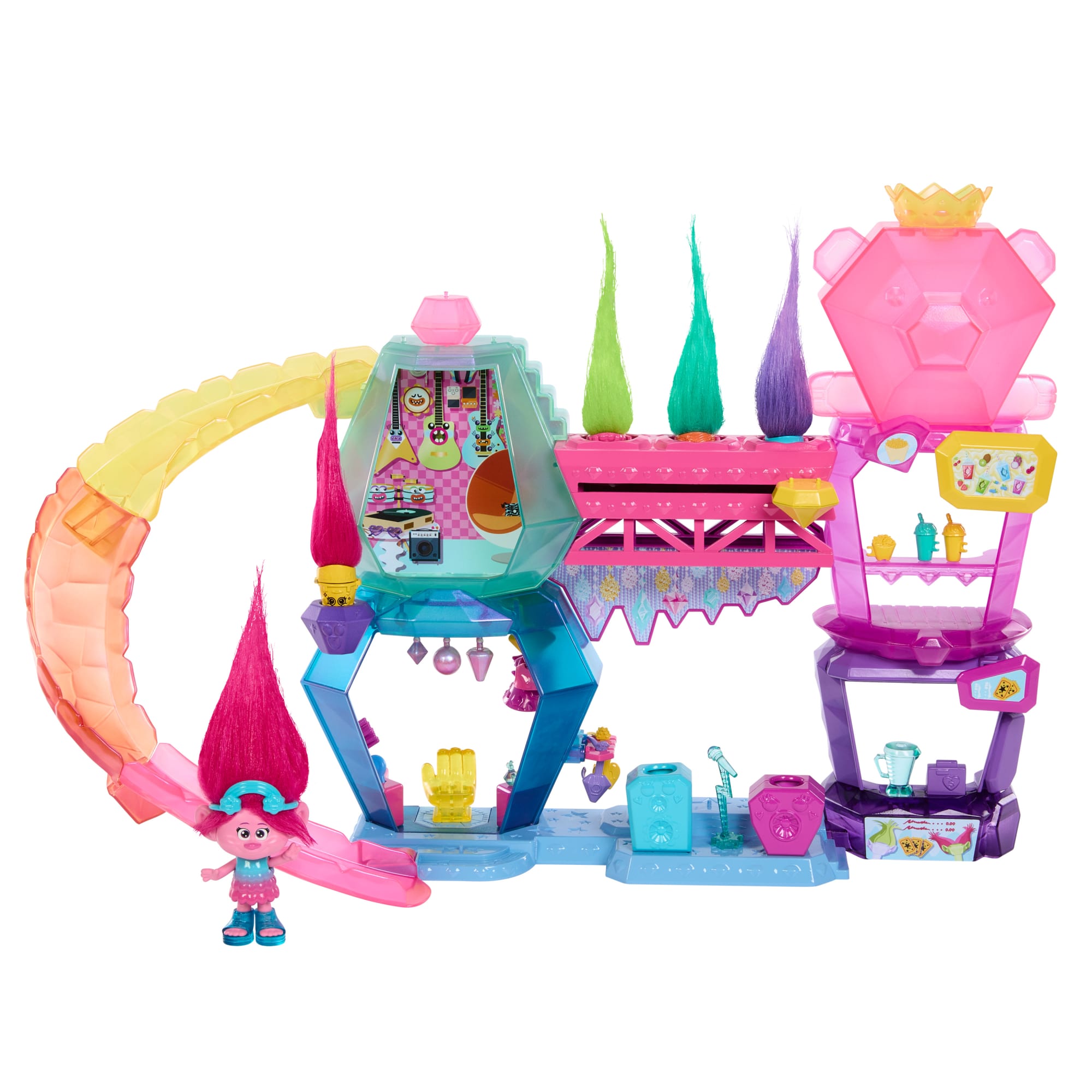 Trolls 3 Band Together Mount Rageous Playset | HNF24 | MATTEL