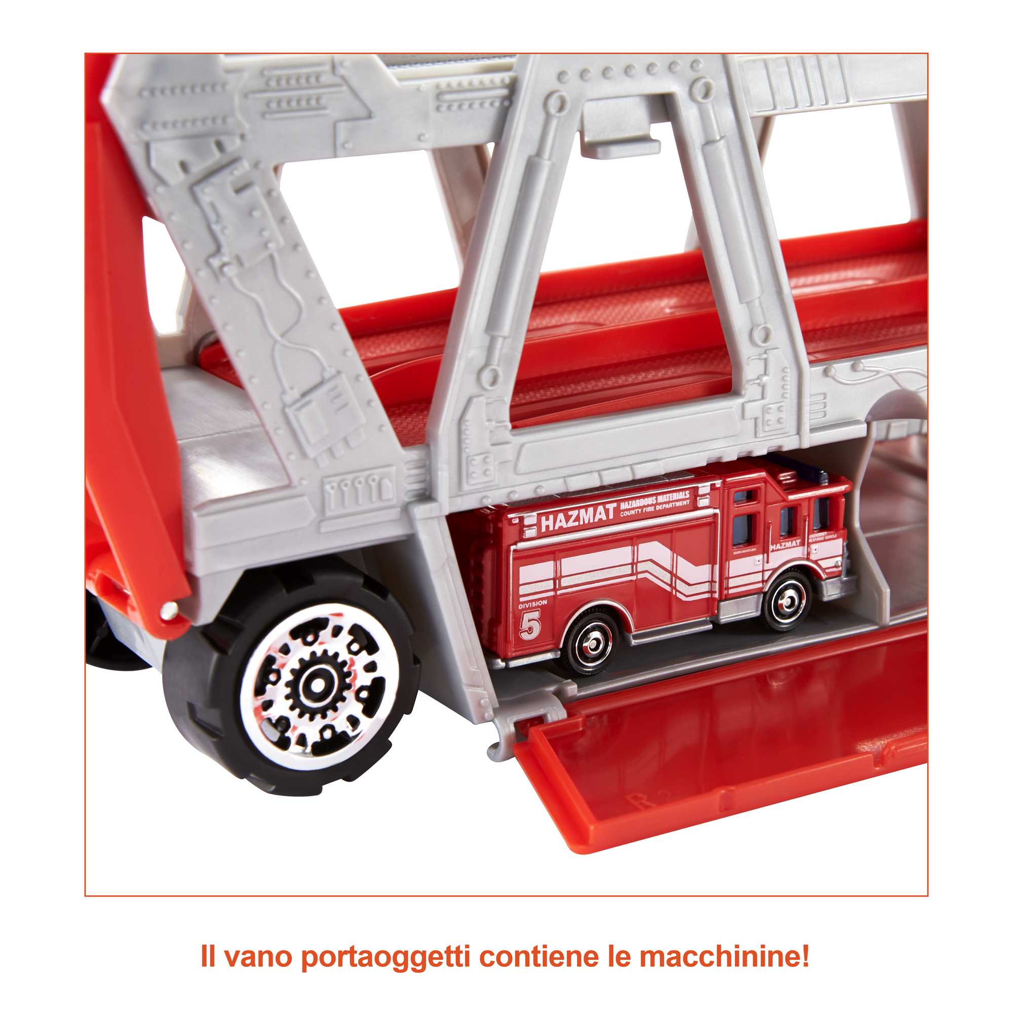 Matchbox Fire Rescue Hauler Playset | HHJ12 | MATTEL