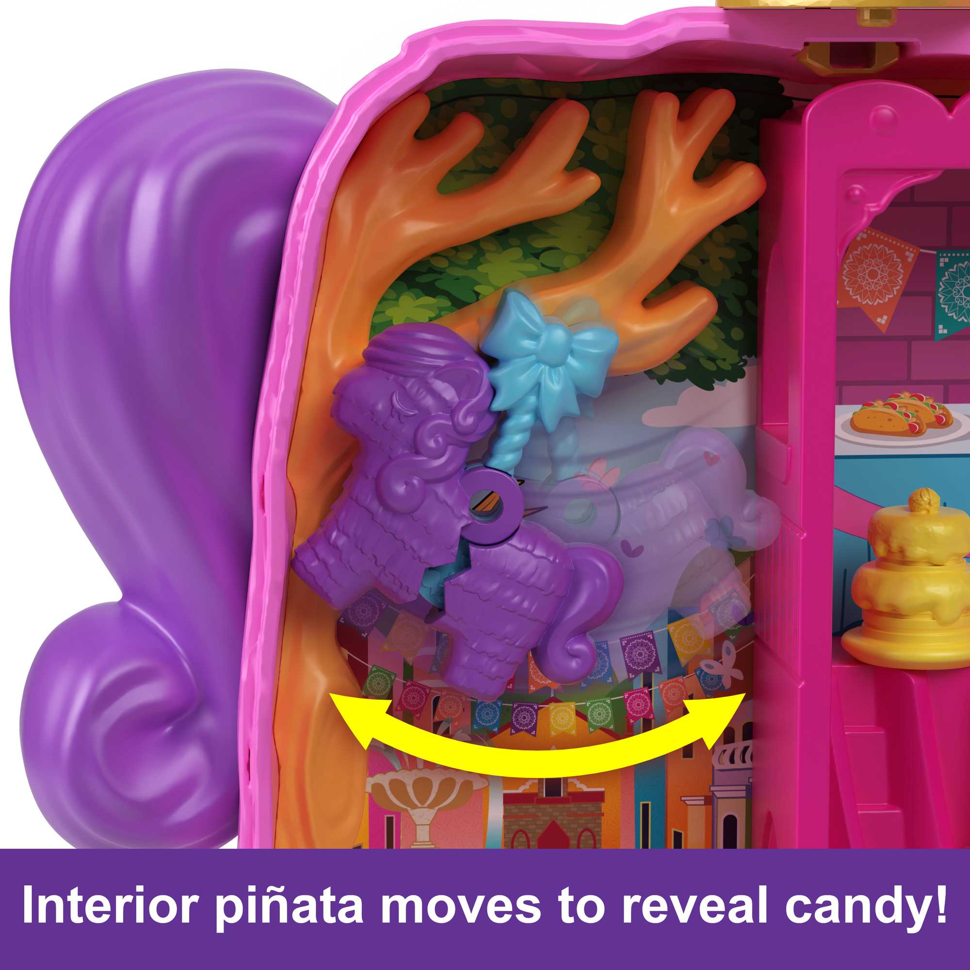 Polly Pocket Piñata Party Compact | MATTEL