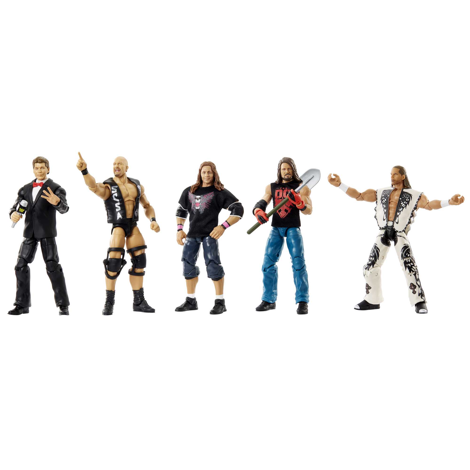 WWE WrestleMania Bret 'Hit Man' Hart Elite Collection Action Figure ...