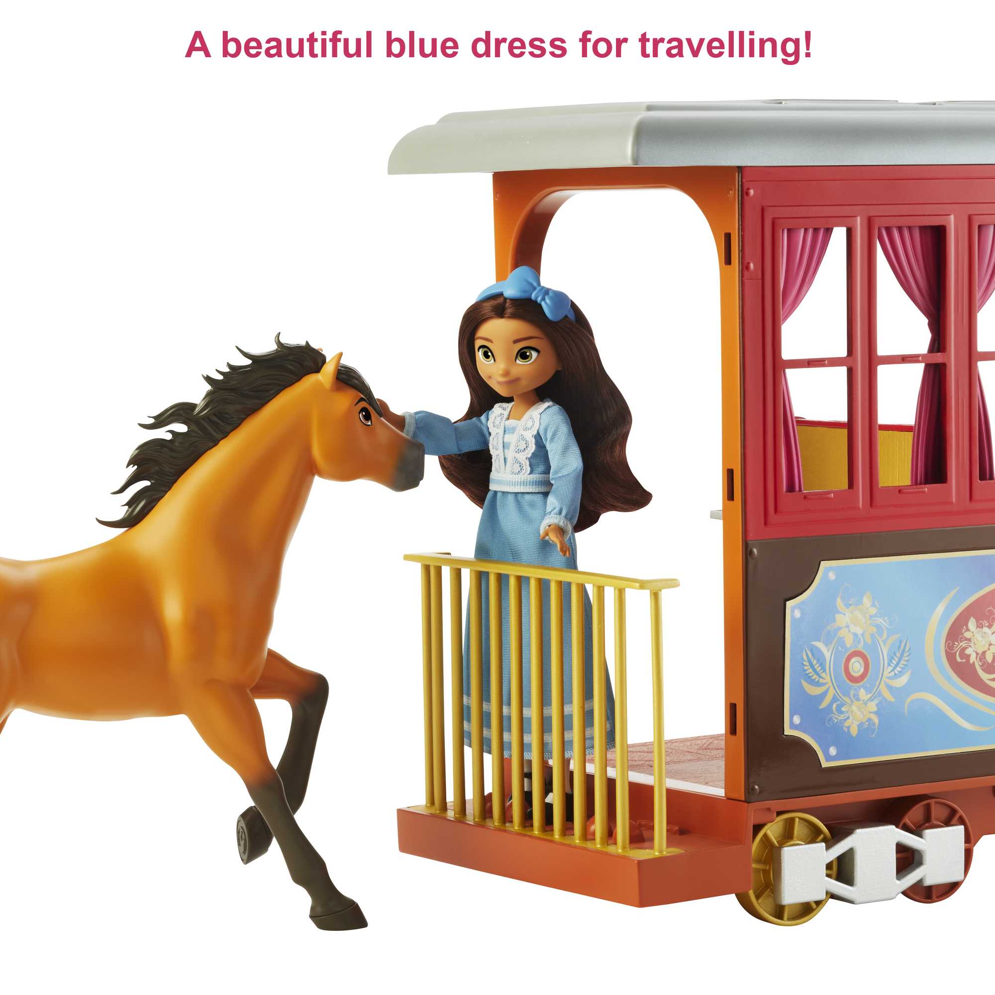 Spirit Untamed Lucky's Train Home | GXF55 | MATTEL