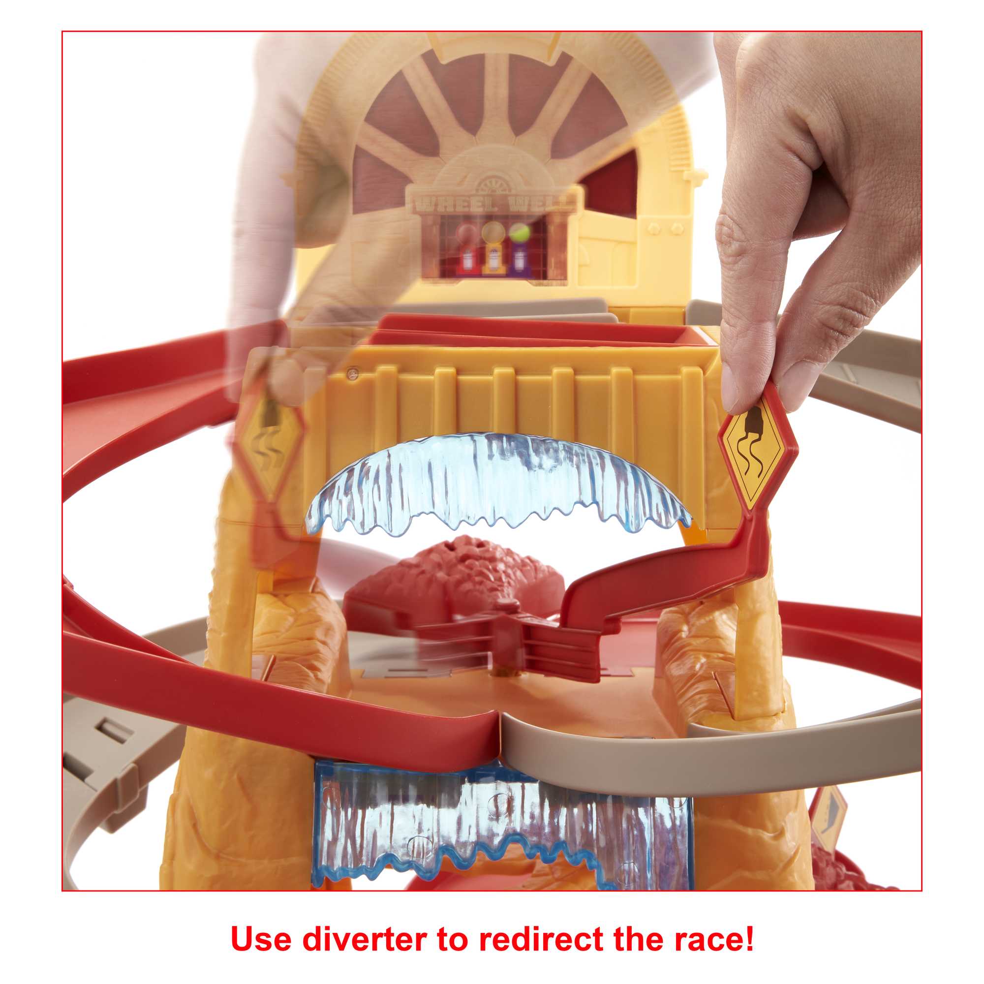 Disney Pixar Cars Radiator Springs Mountain Race Playset | GTK90 ...