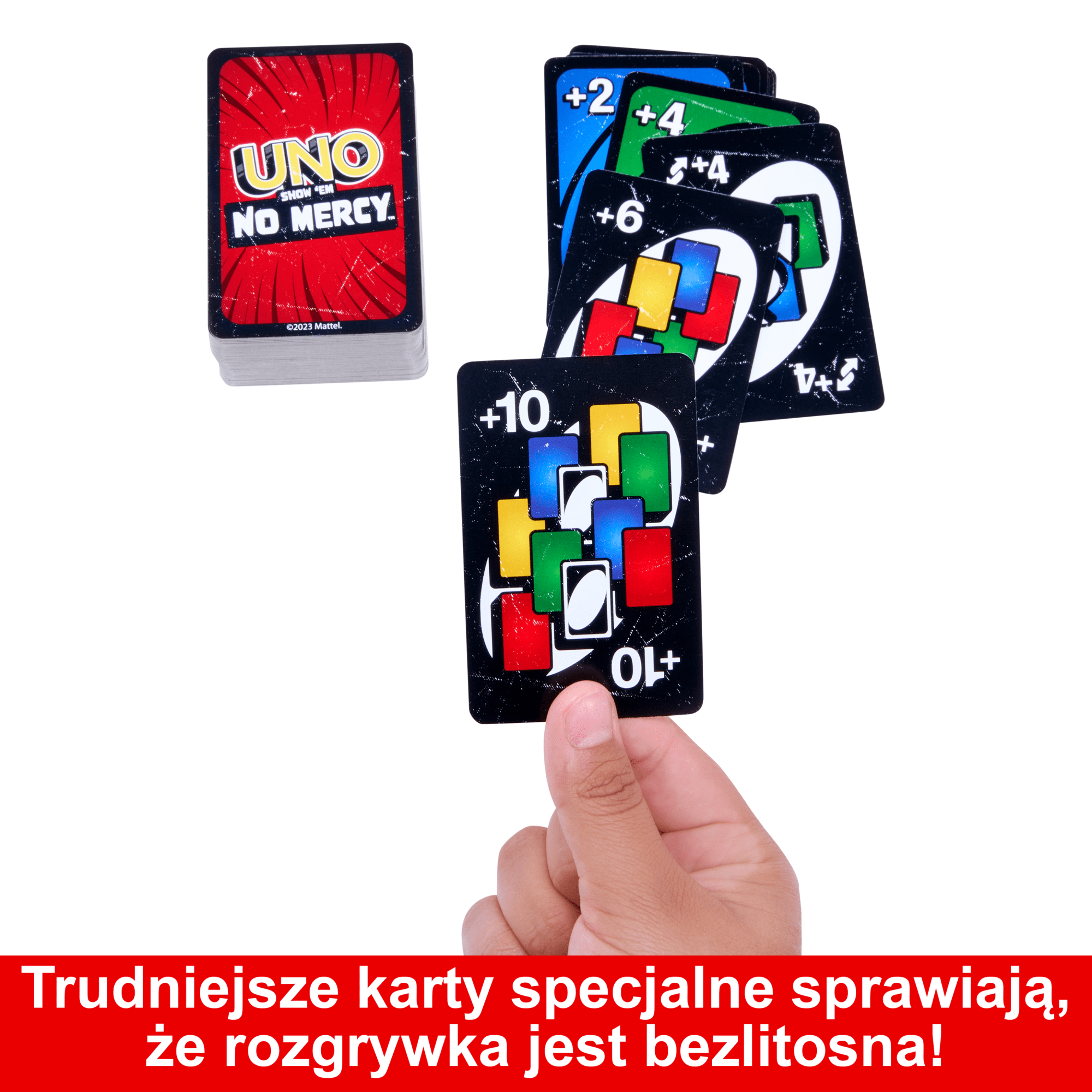 UNO No Mercy Bez litości Gra | Mattel