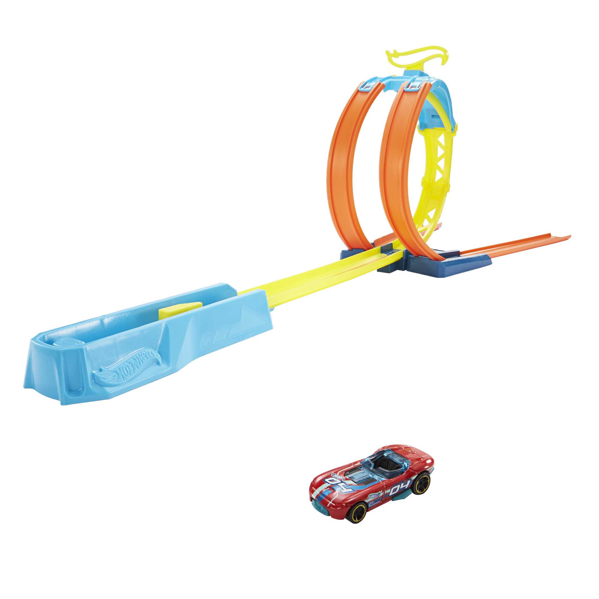 Hot Wheels Track Builder Unlimited Split Loop Pack | MATTEL