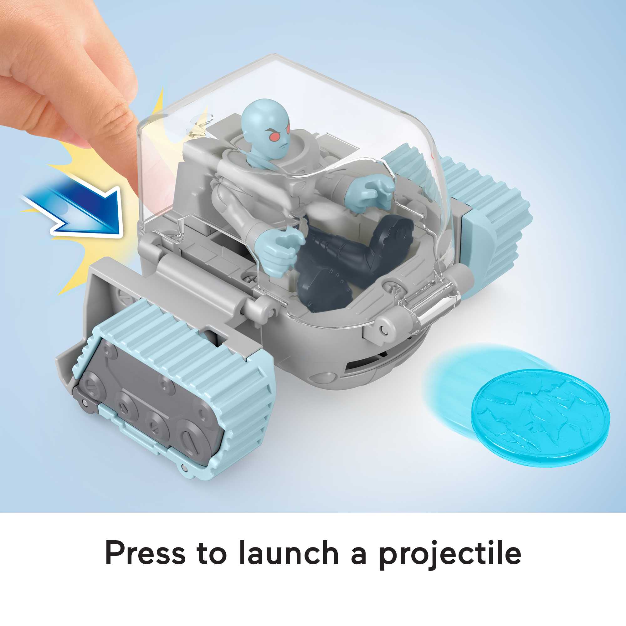 Fisher-Price Imaginext DC Super Friends Head Shifters Mr. Freeze & Snow ...