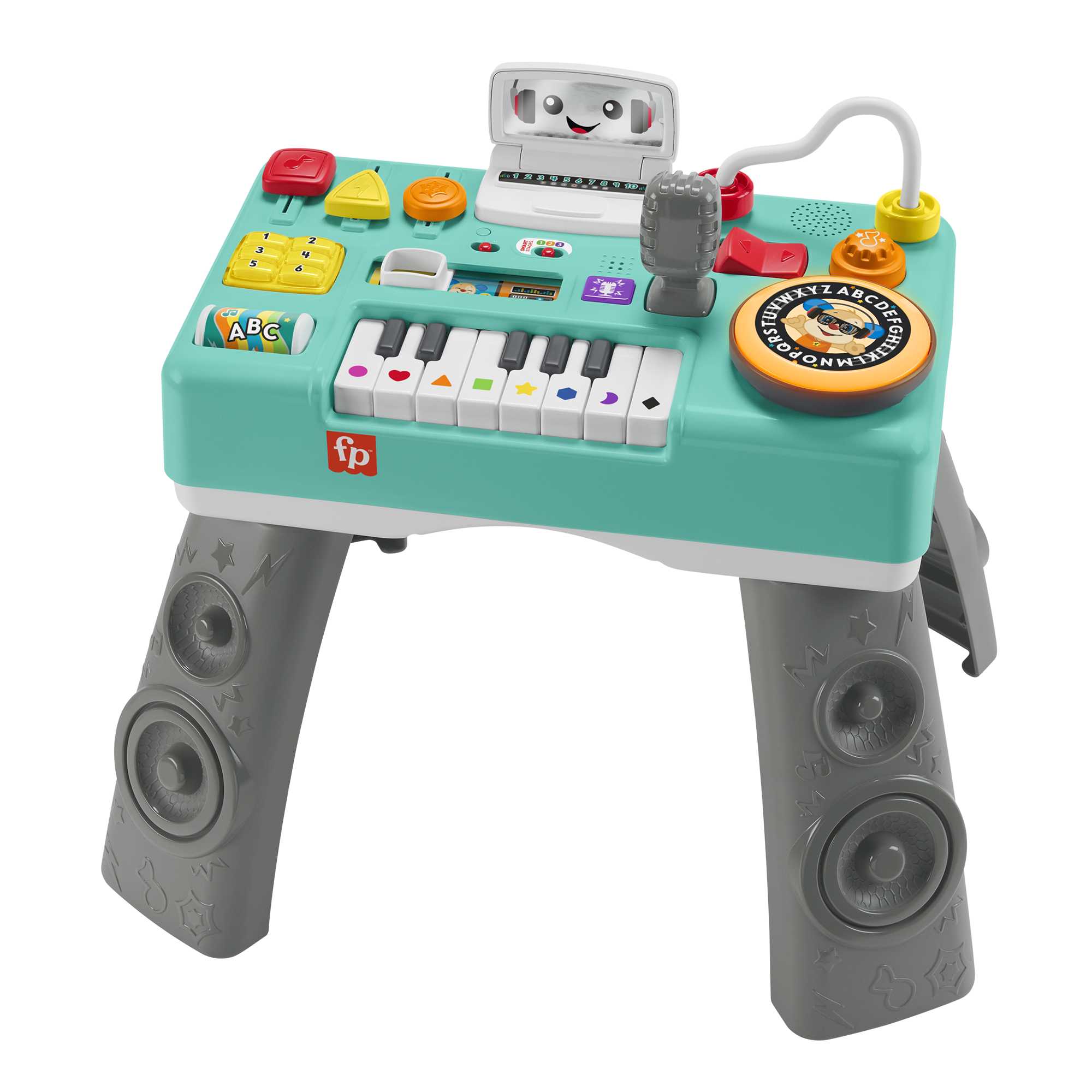 Fisher-Price Leerplezier Mixen en Leren DJ-Tafel, muzikaal educatief ...