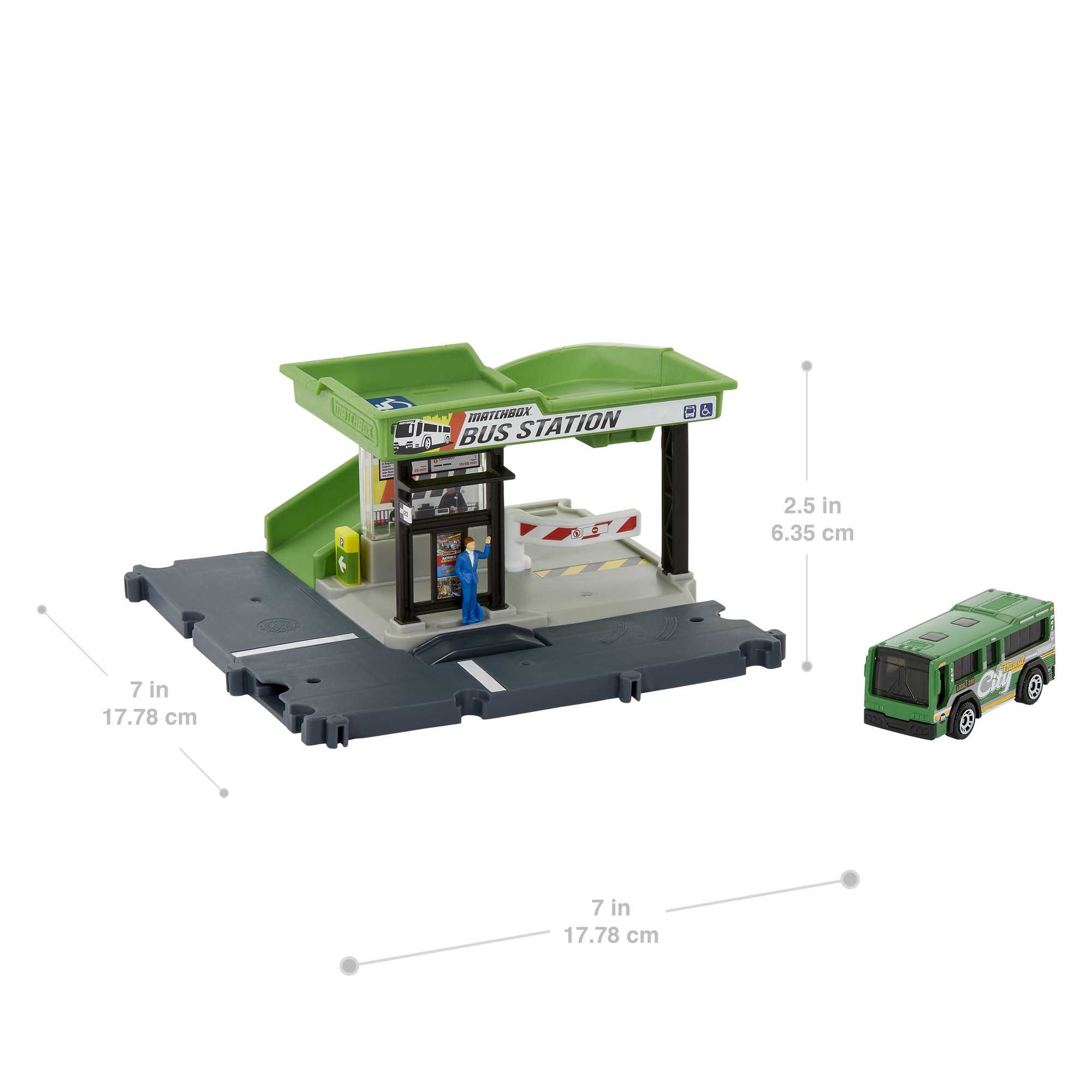 Matchbox Matchbox Bus Station | HDL08 | MATTEL