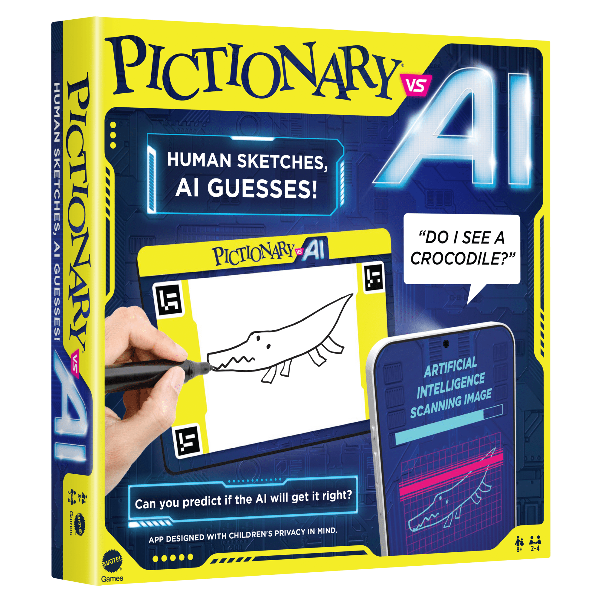 Pictionary Vs. AI Family Game for Kids and Adults and Game Night Using ...