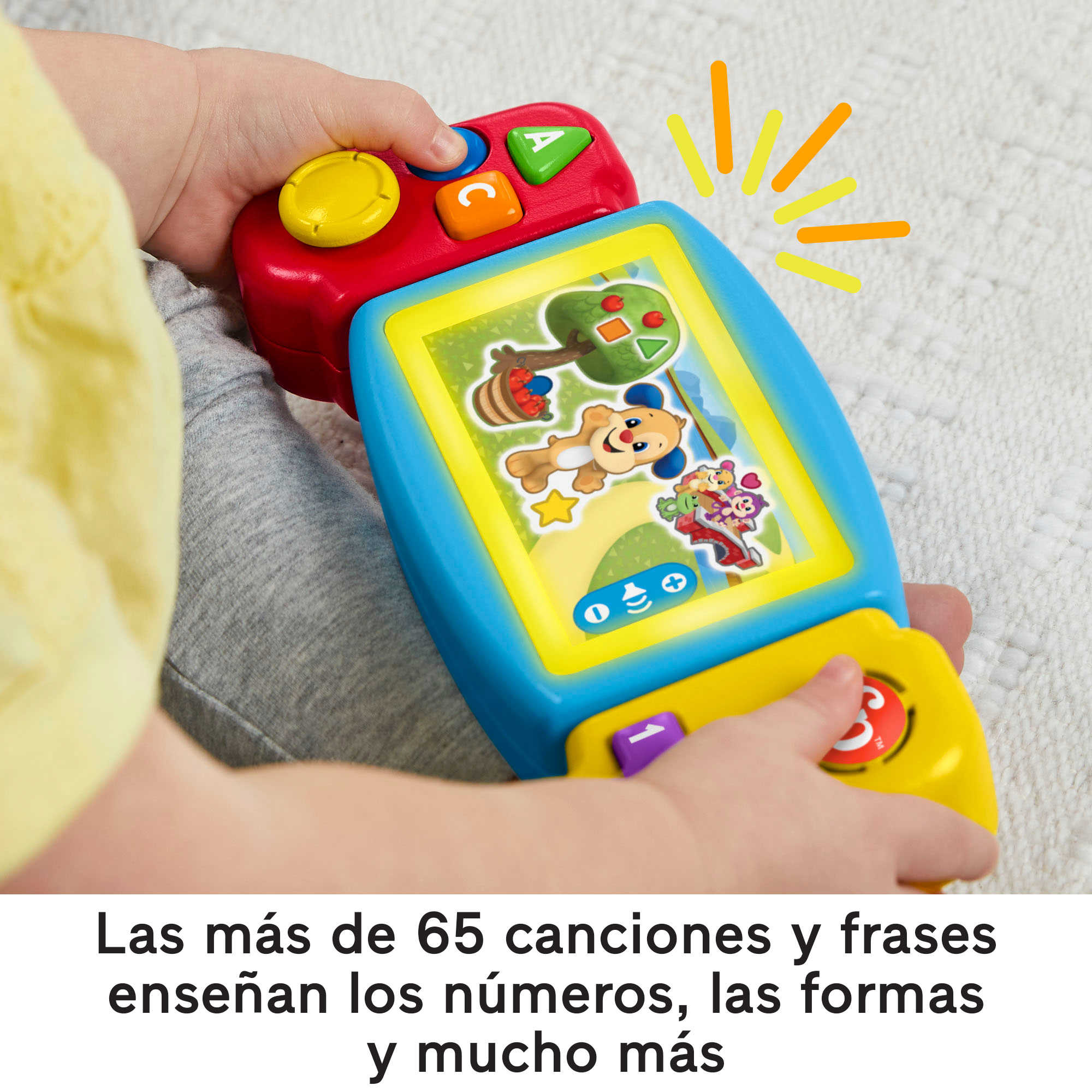 Fisher-Price Laugh & Learn Consola Gira y aprende | HNL52 | MATTEL