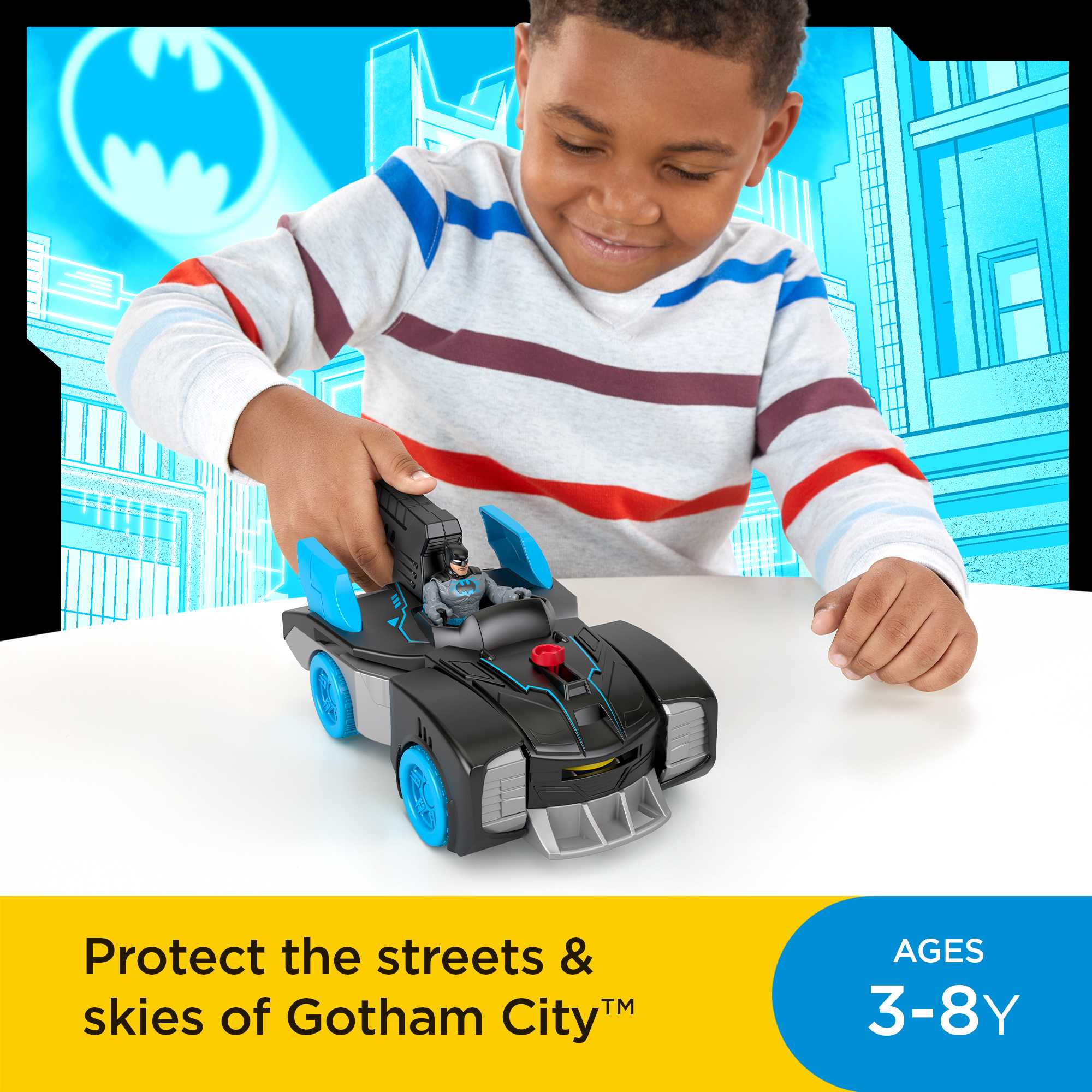 Imaginext DC Super Friends Bat-Tech Batmobile | GWT24 | MATTEL