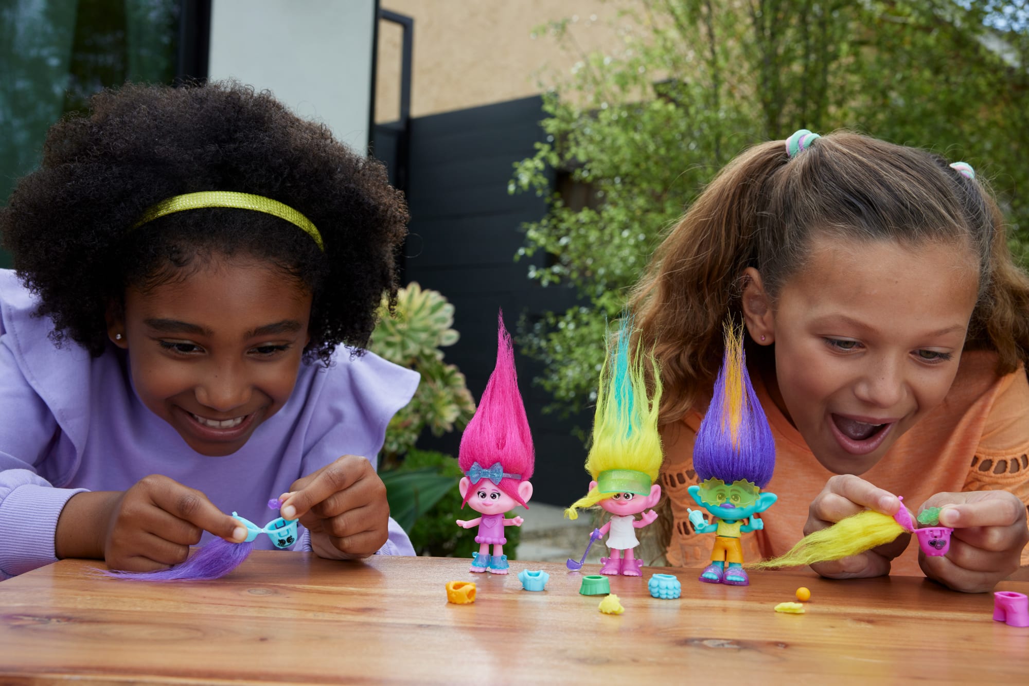 DreamWorks – Les Trolls 3 – HAIR POPS – Poupée Reine Poppy | HNF10 | MATTEL