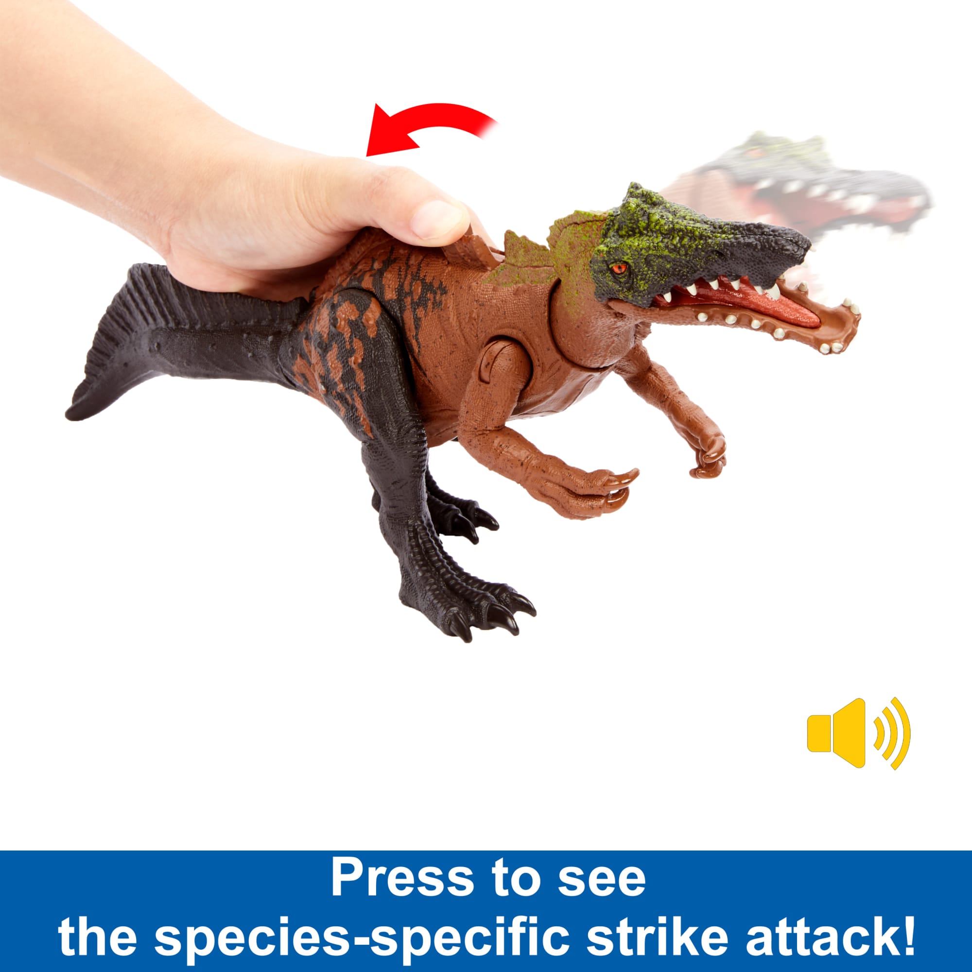 Jurassic World Wild Roar Irritator | HLP22 | MATTEL