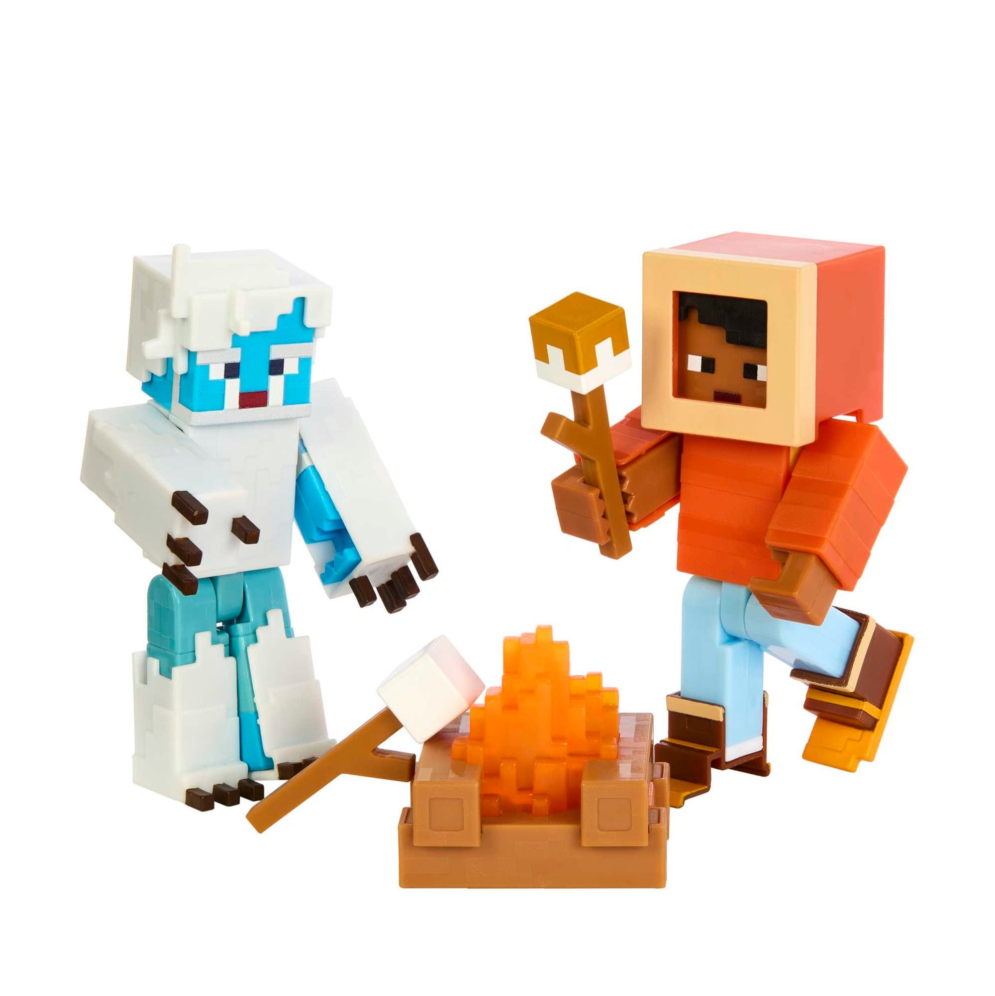 Minecraft Creator Series Mount Enderwood Yeti Scare Story Pack Figures ...