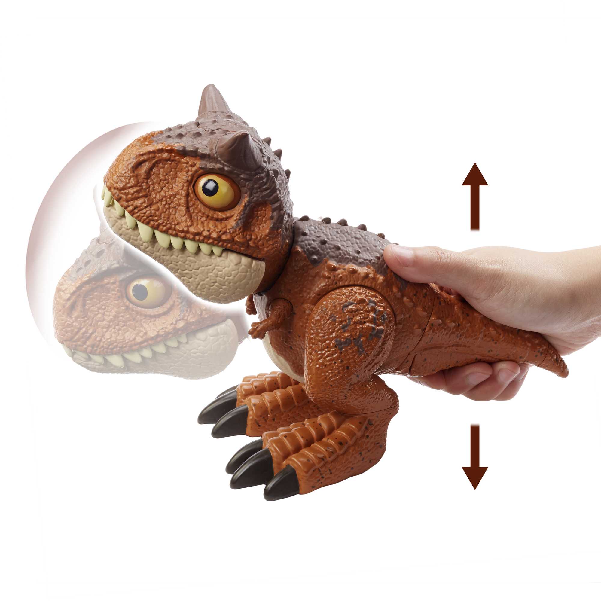 Jurassic World Wild Chompin' Carnotaurus Toro | HBY84 | MATTEL GB